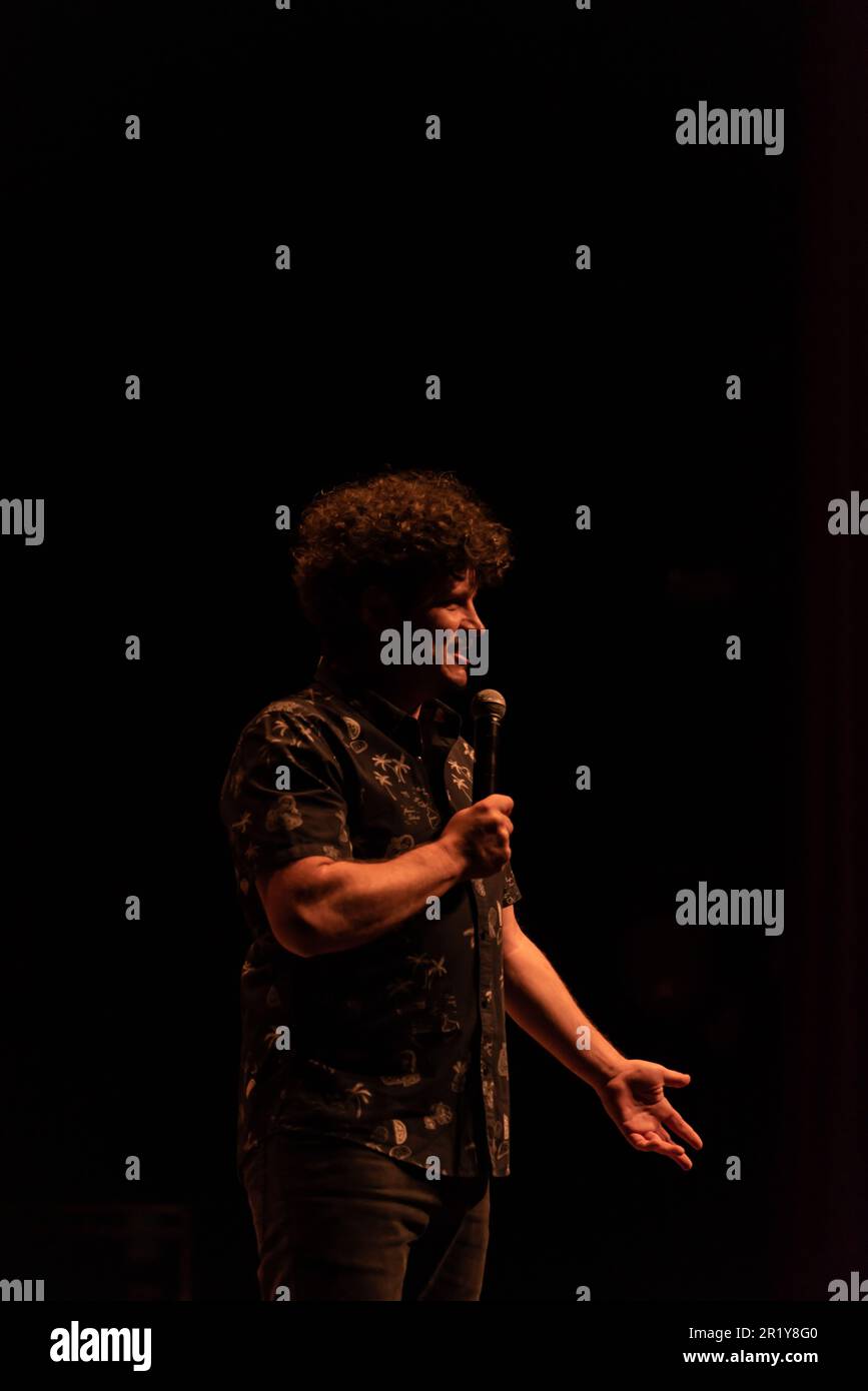 Cangas, Espagne. 13 mai 2023. Portrait de l'acteur et comédien xoxe ...