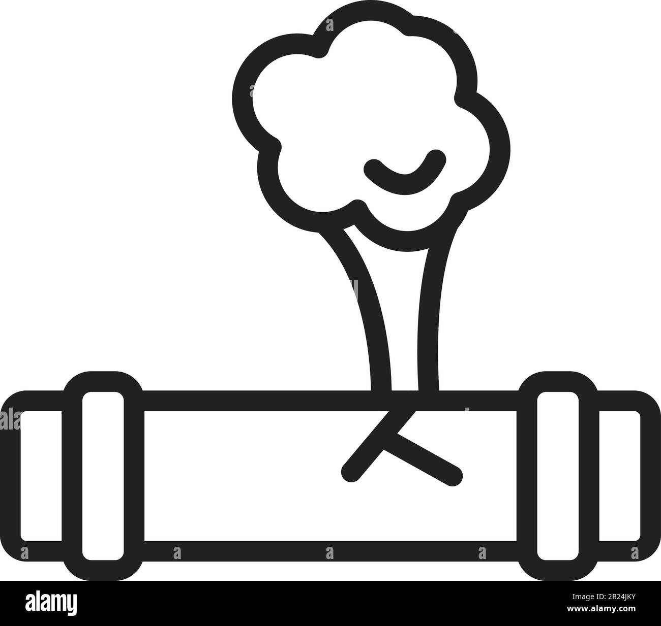 Detection des fuites Banque d'images vectorielles - Alamy