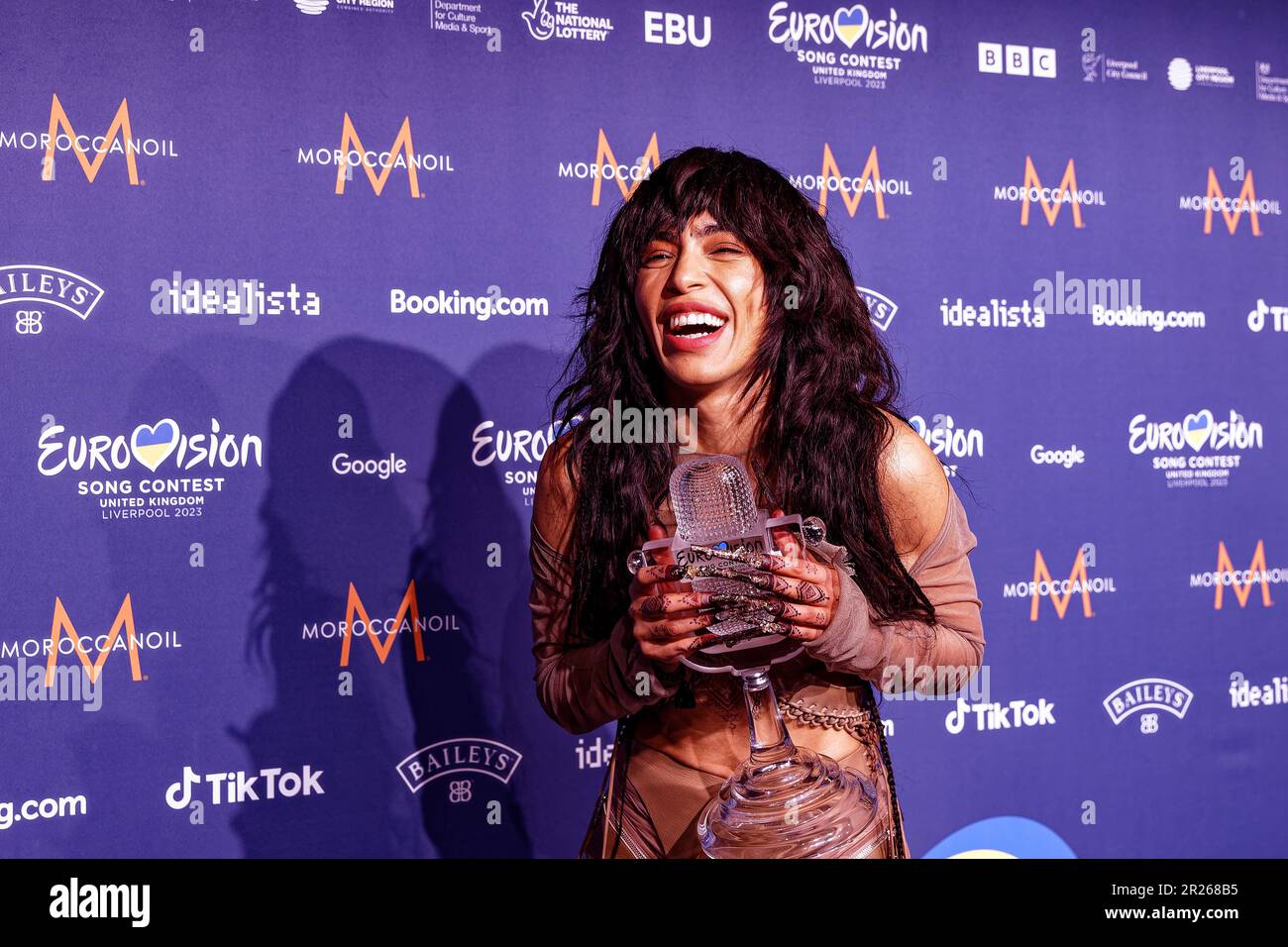 13 mai 2023, Royaume-Uni: 13 mai 2023, Liverpool, Merseyside, Royaume-Uni: La Suède Loreen a ...