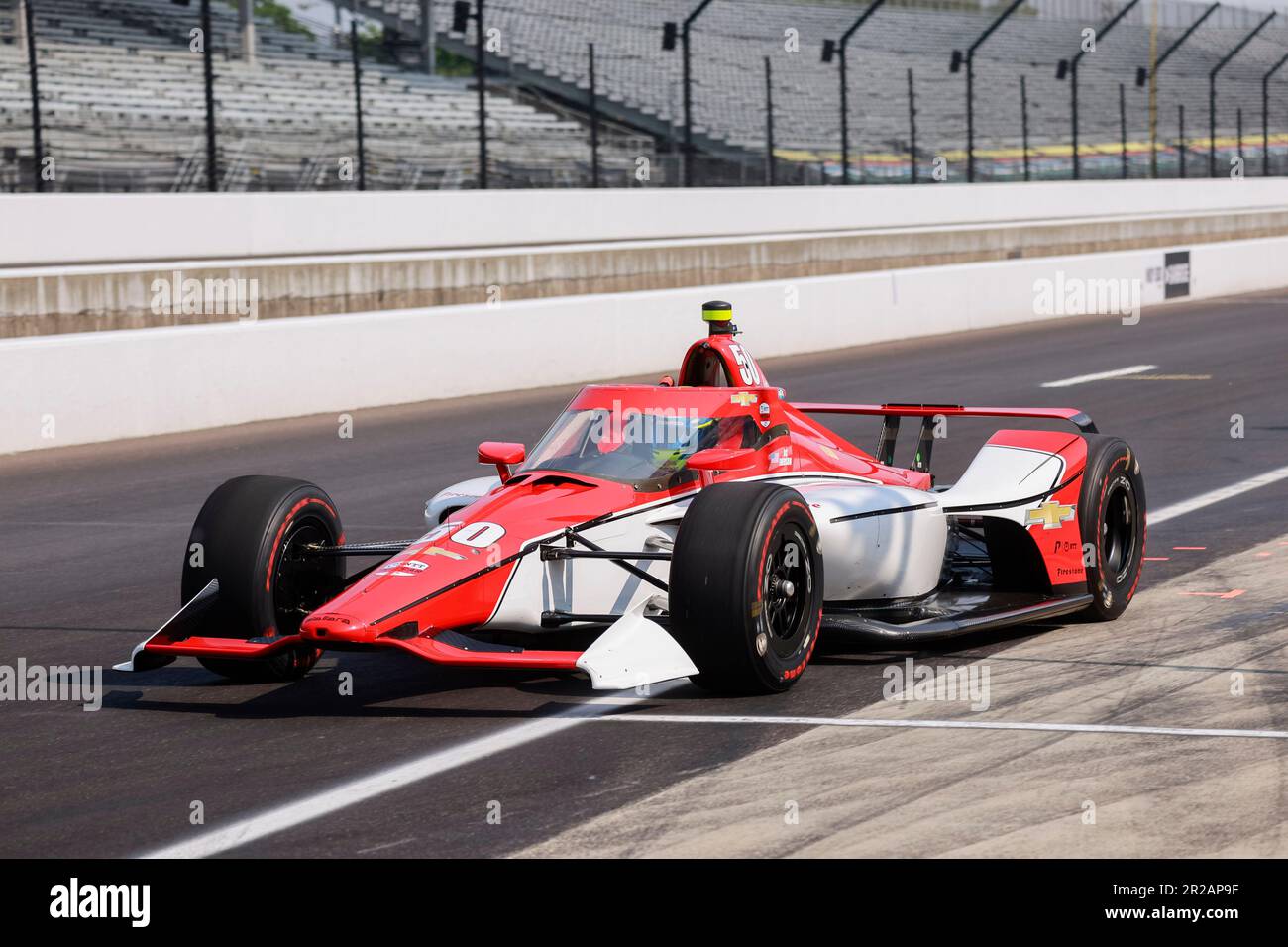 INDIANAPOLIS, INDIANA - 17 MAI : le pilote IndyCar RC Enerson's (50 ...