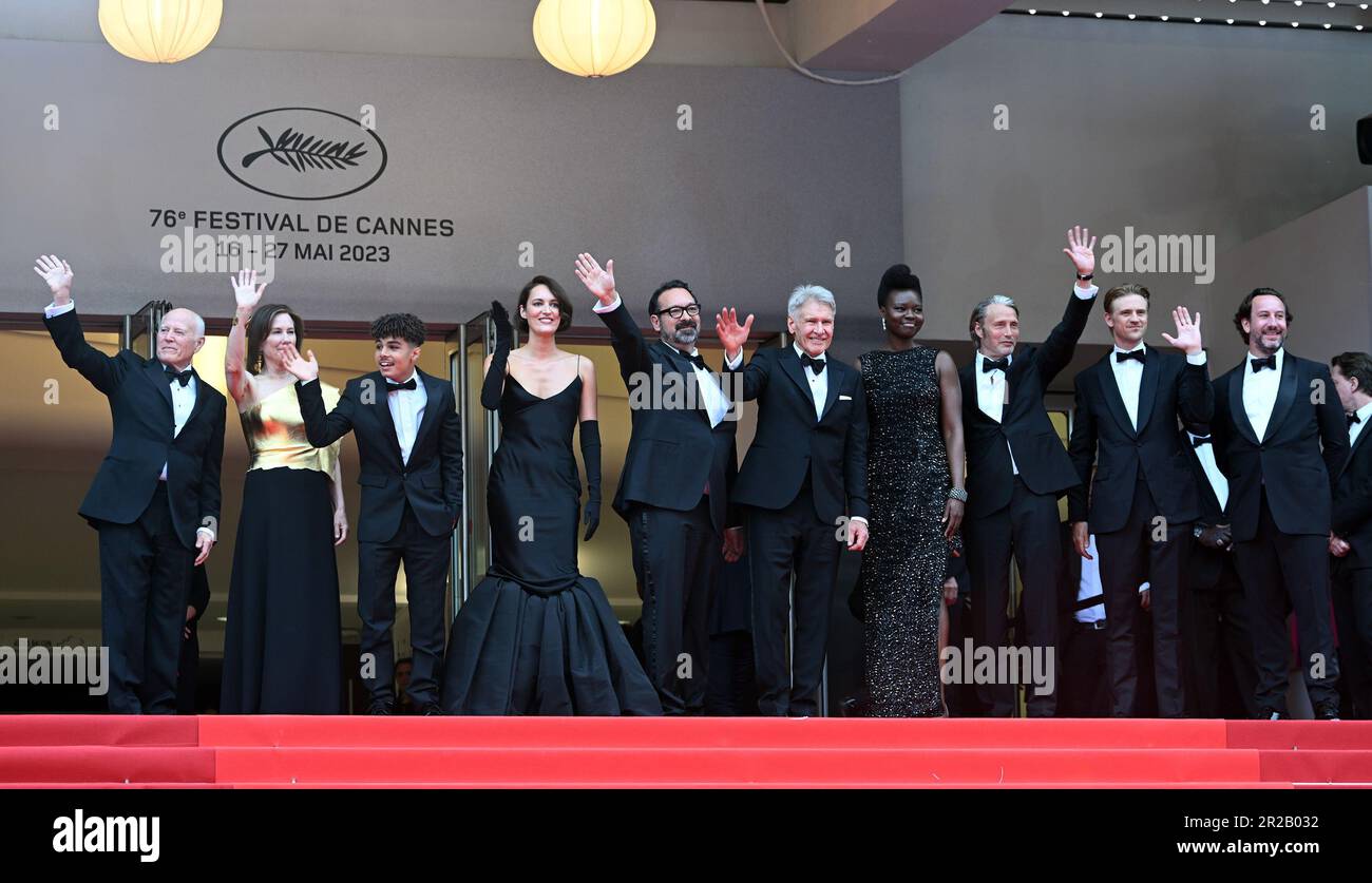 Cannes, France. 18th mai 2023. Les producteurs américains Frank ...