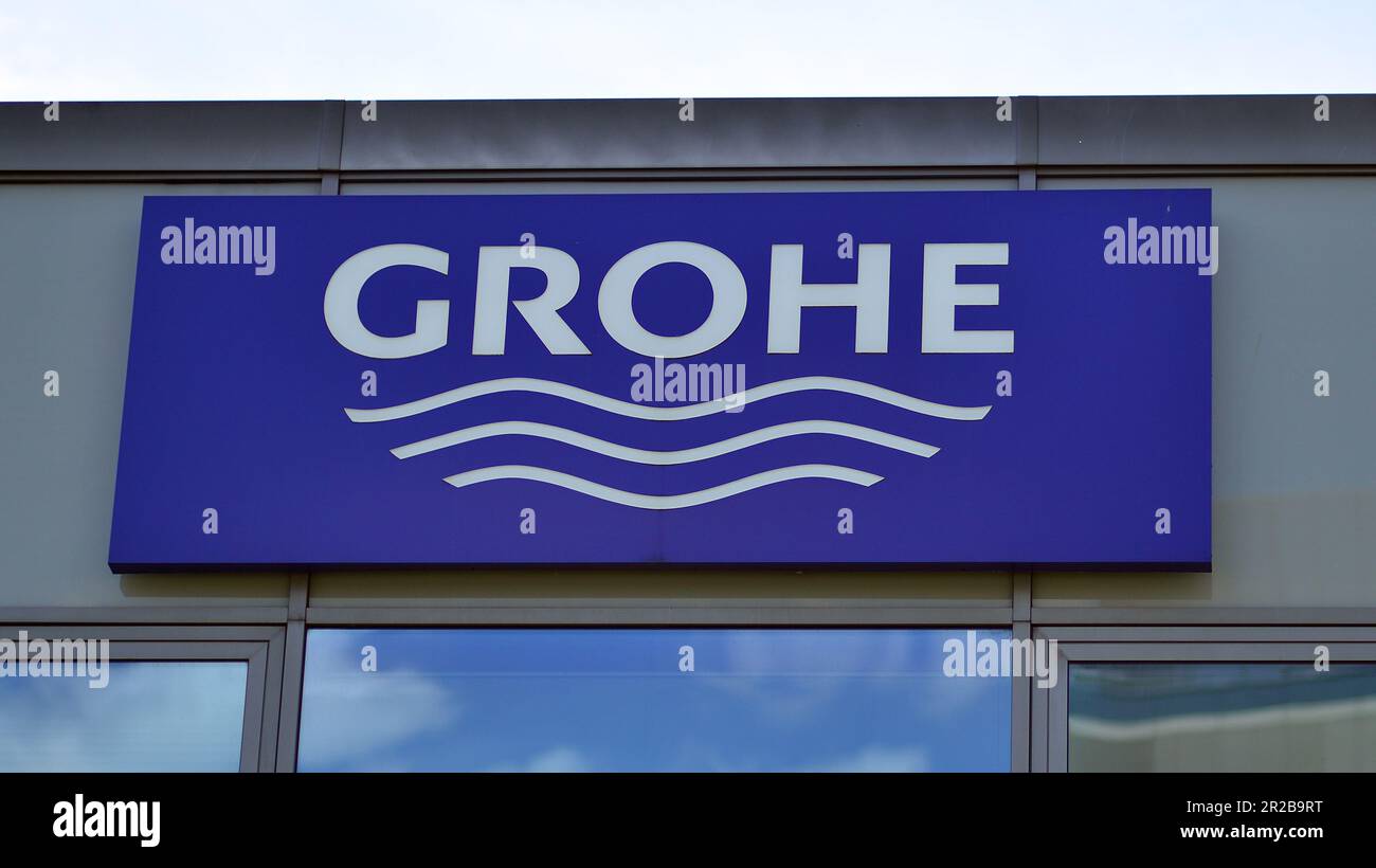 Grohe logo Banque de photographies et d’images à haute résolution - Alamy