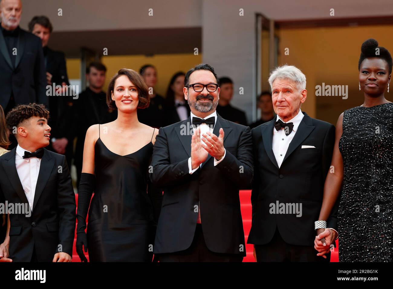 Athann Isidore, Phoebe Waller-Bridge, James Mangold, Harrison Ford et ...
