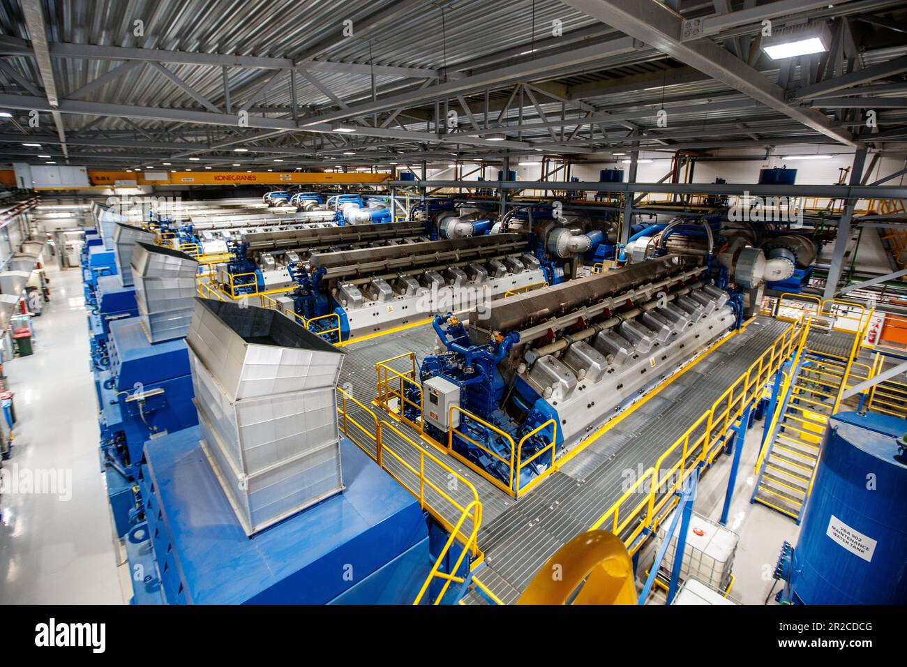 Centrale électrique DE BARKER Inlet, d’UNE puissance de 210 MW, d’AGL ...