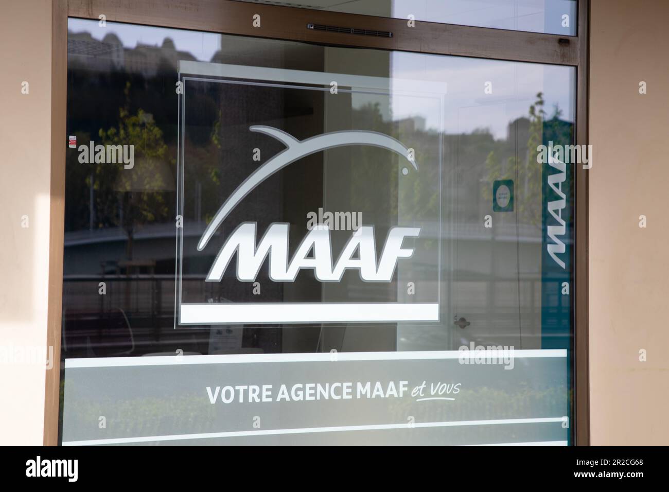 Logo maaf Banque de photographies et d’images à haute résolution - Alamy