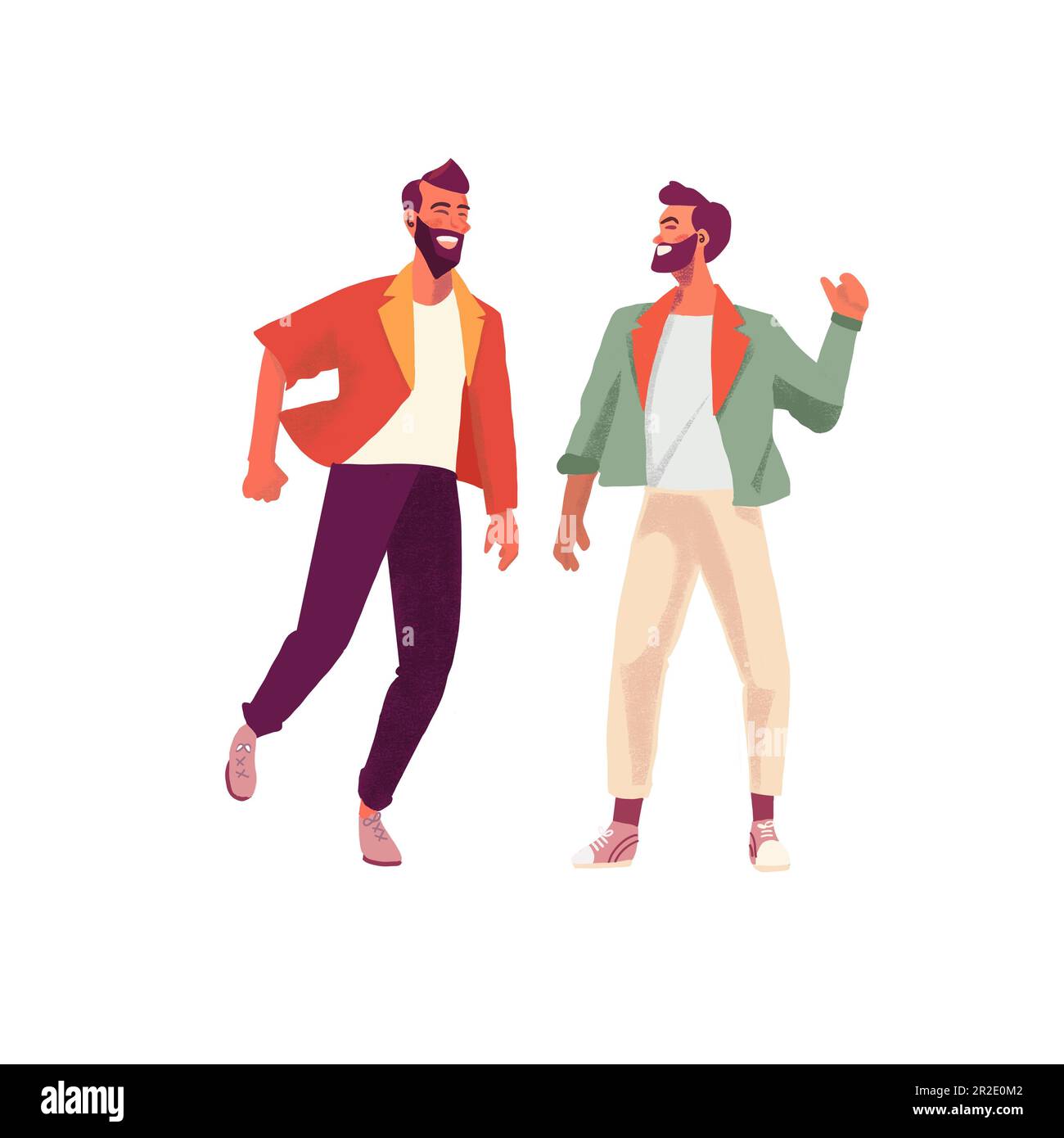 Happy Gay Couples Banque Dimages Détourées Alamy