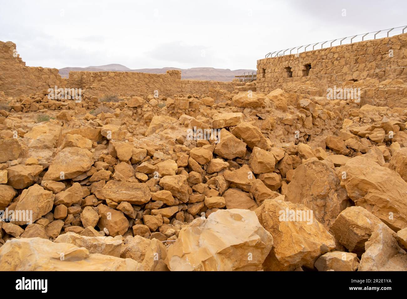 Désert de Judée, District du Sud, Israël - 10 avril 2023. Parc national ...