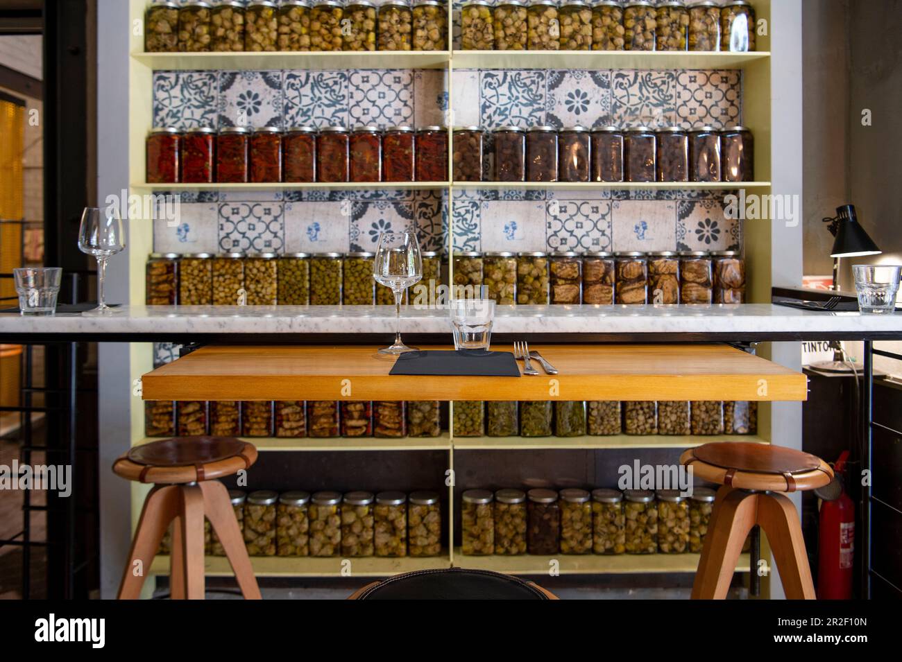 Italian restaurant design interiors Banque de photographies et d’images ...