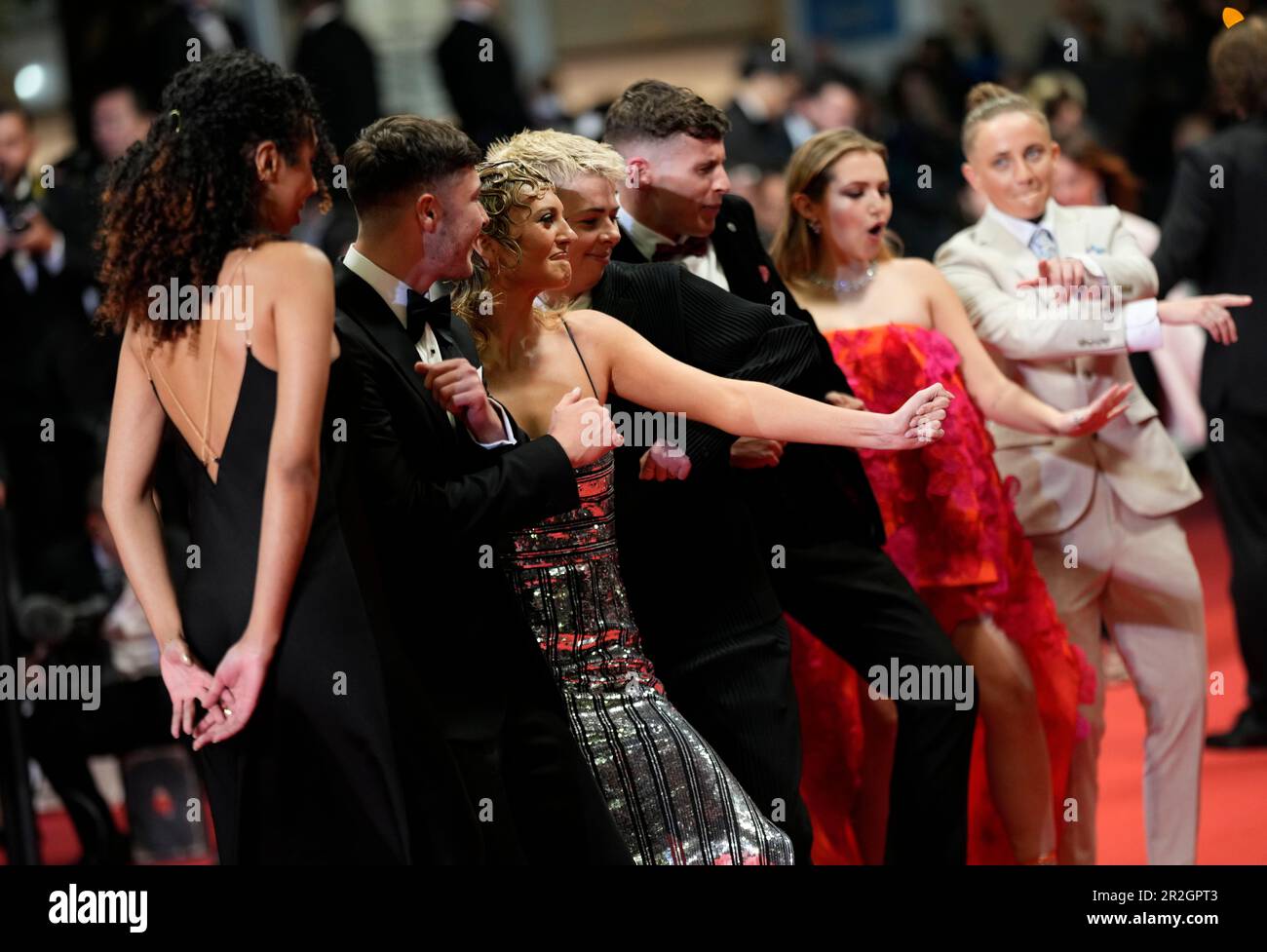 Enva Lewis, from left, Samuel Bottomley, Lara Peake, Molly Manning ...