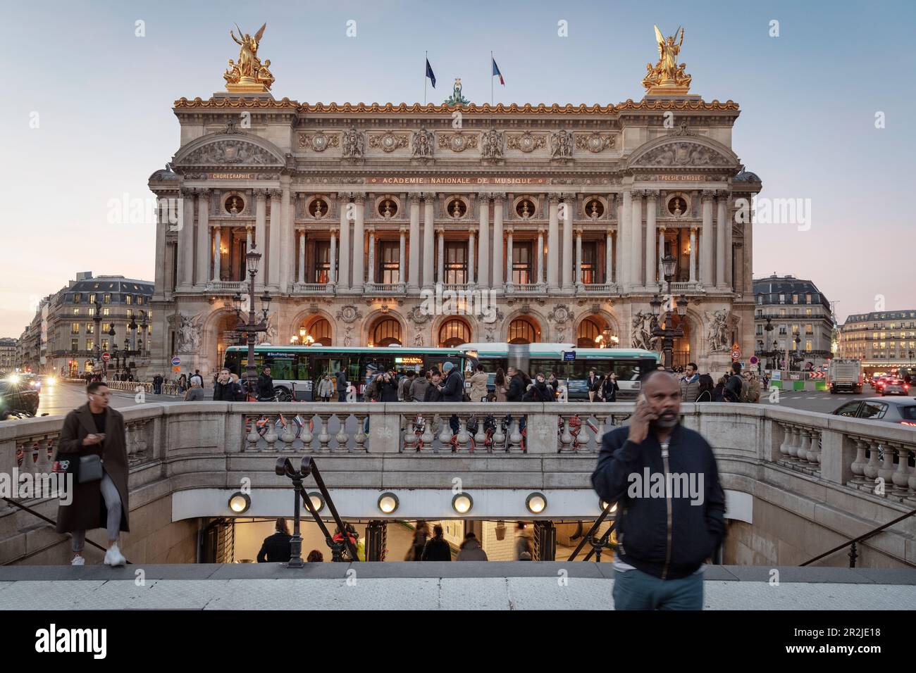 Opéra metro station paris Banque de photographies et d’images à haute ...