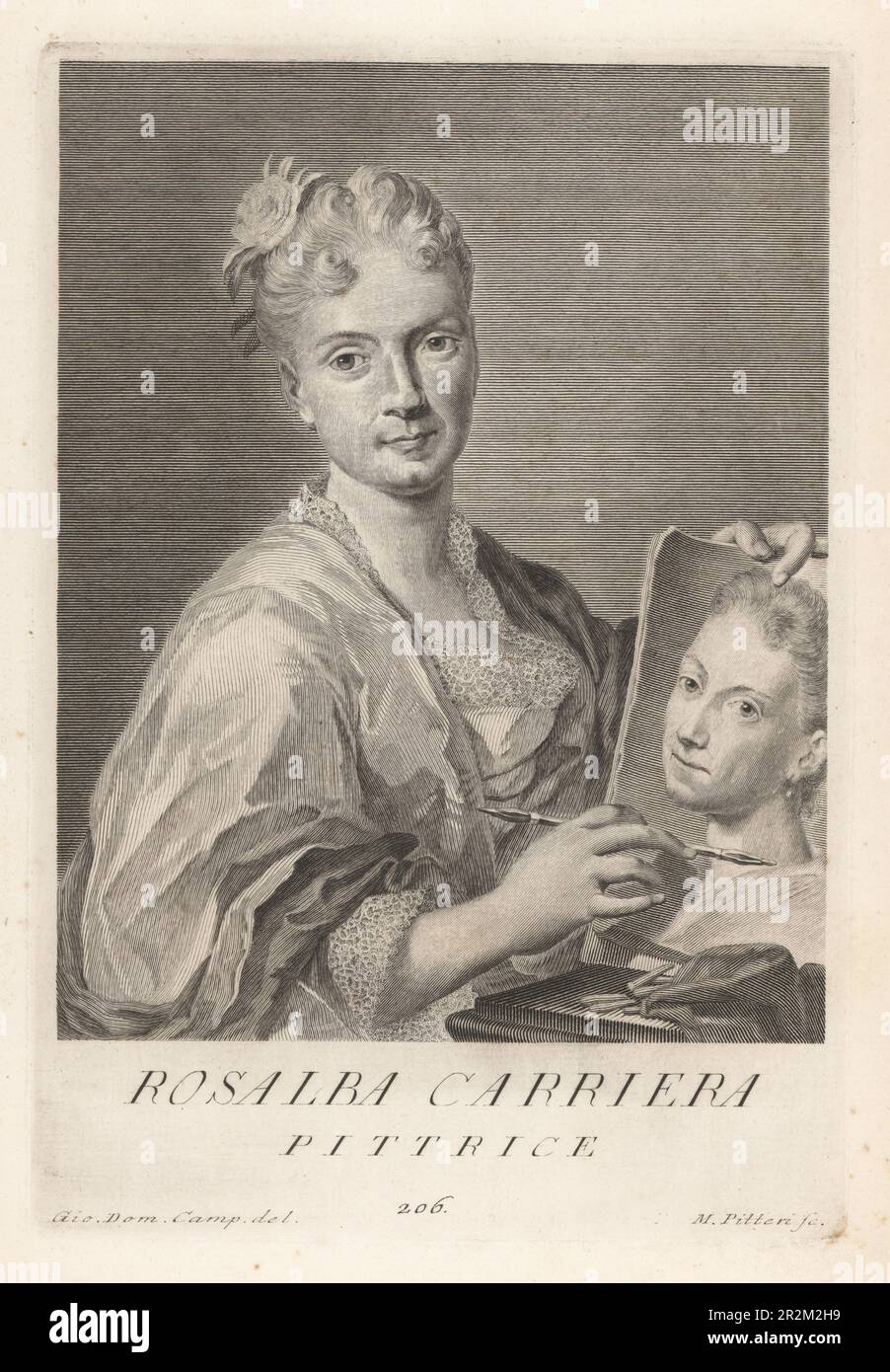 Rosalba Carriera, peintre rococo vénitien de miniatures de portrait et ...