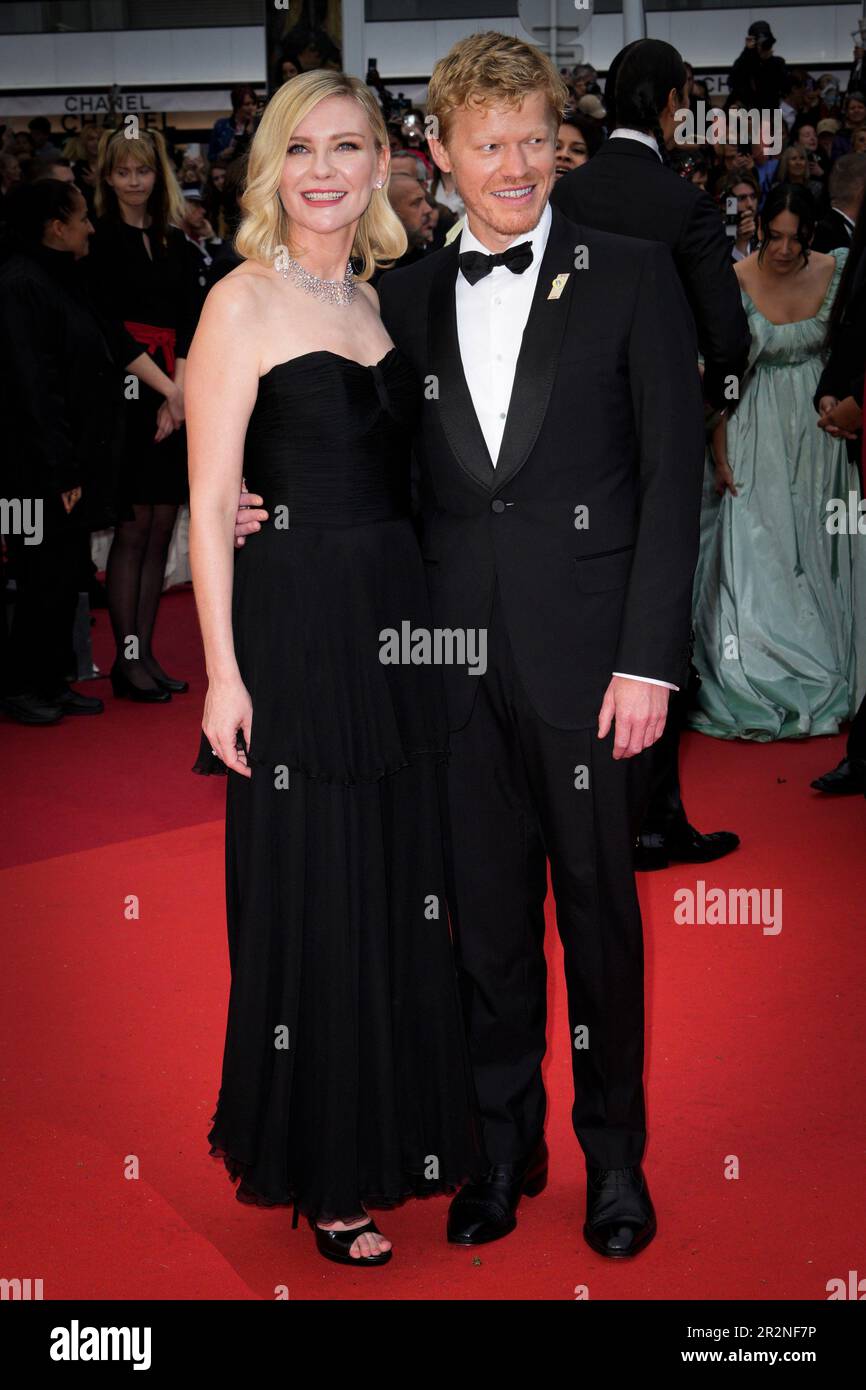 Cannes, France. 20th mai 2023. Jesse Plemons et Kirsten Dunst lors de l ...