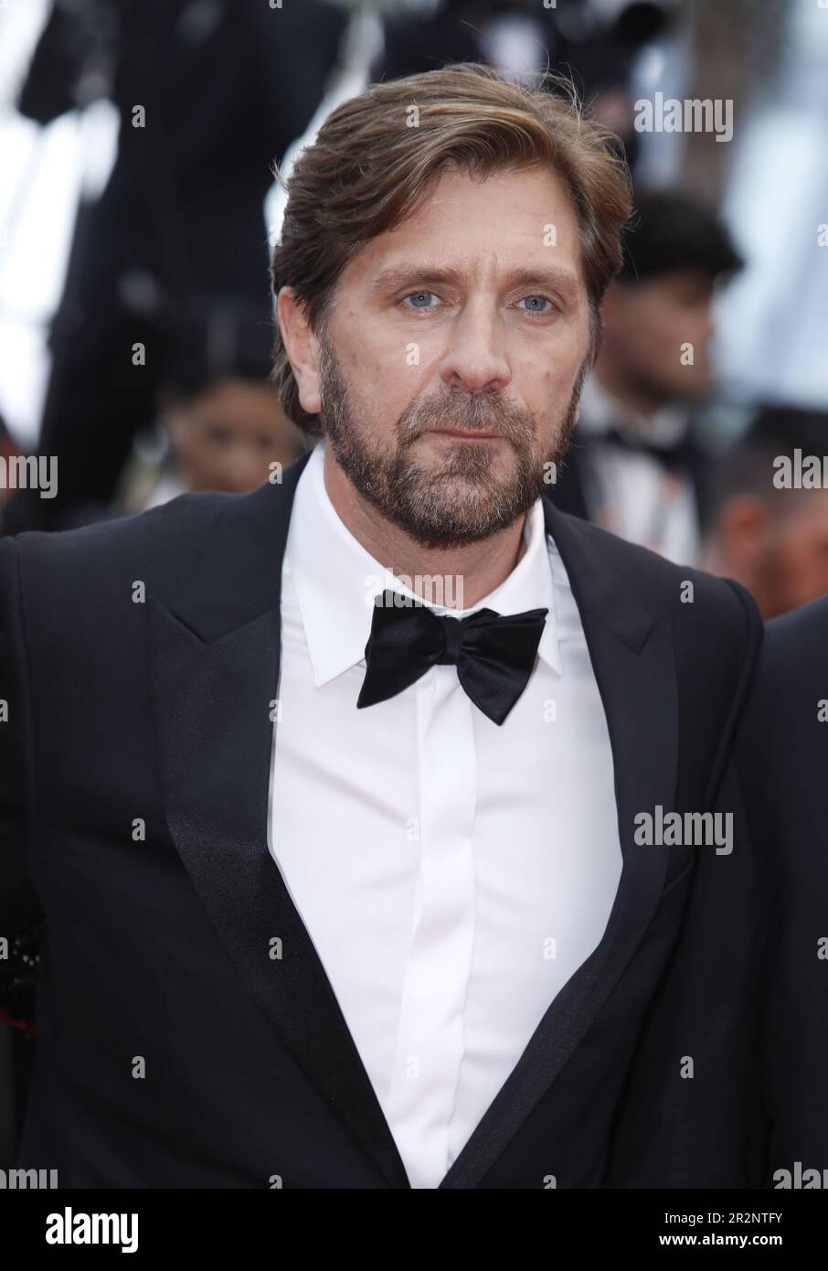 Ruben Ostlund assiste au tapis rouge de la zone d'intérêt lors du ...