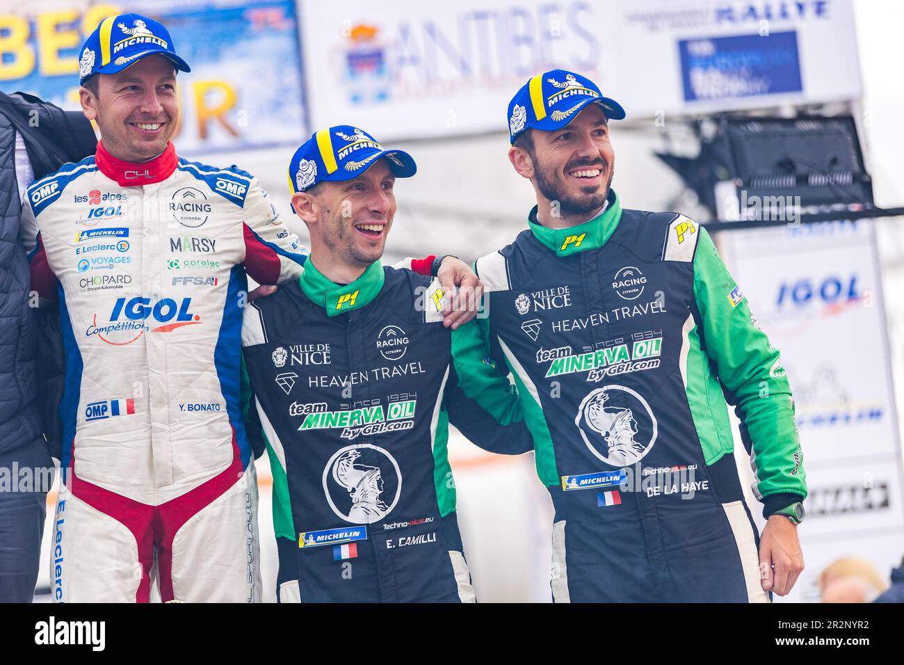 Juan les douleurs, France. 20th mai 2023. CAMILLI Eric, DE LA HAYE ...