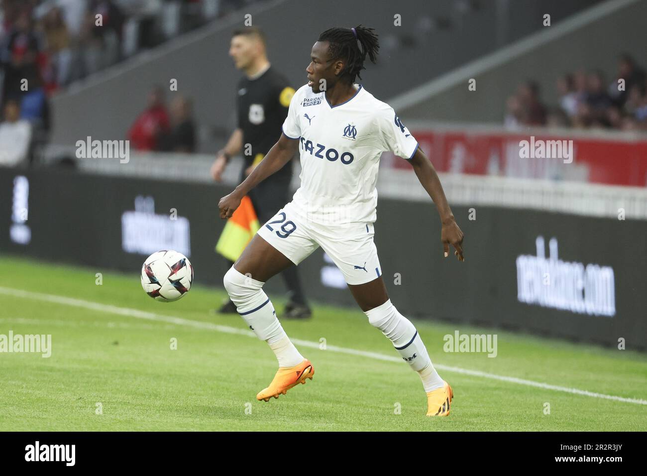 ISSA Kabore de Marseille pendant le championnat français Ligue 1 Uber ...