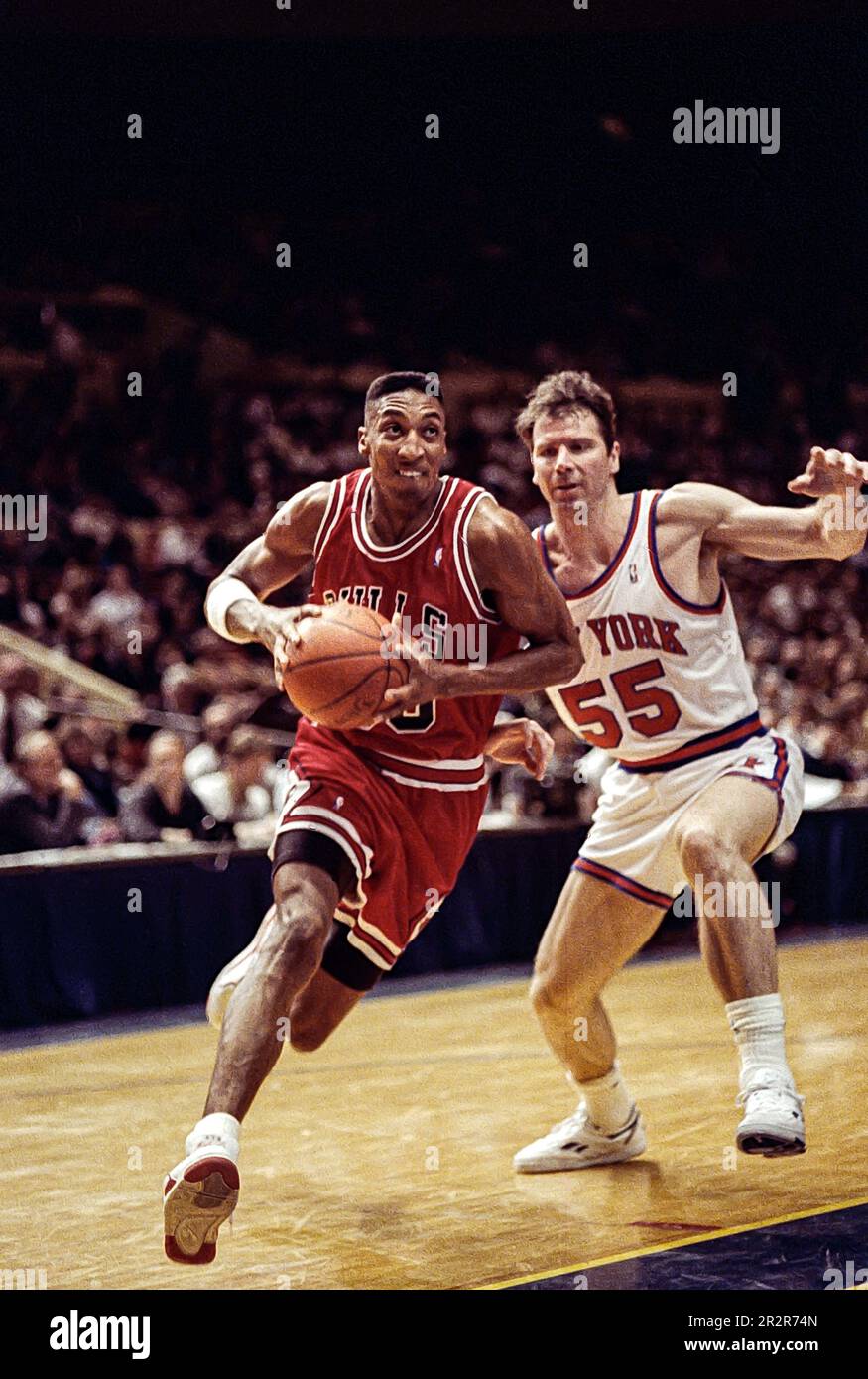 Michael jordan chicago bulls new york Banque de photographies et d ...