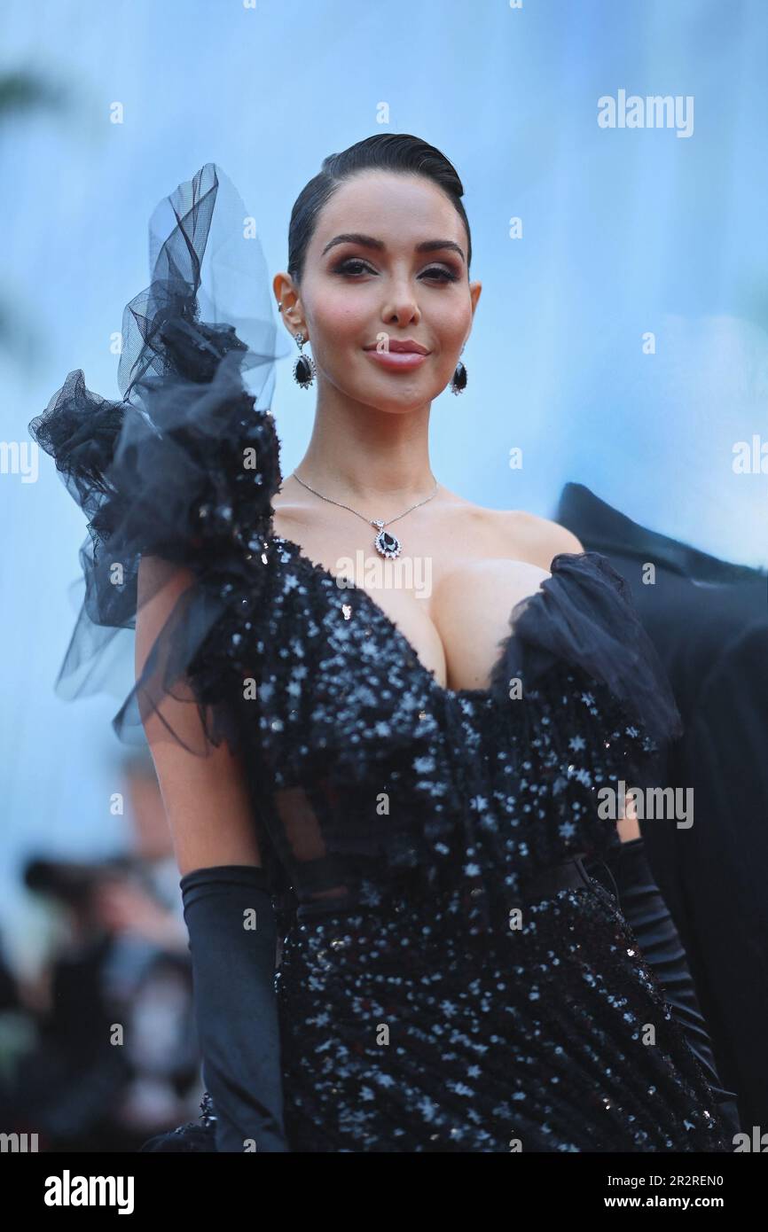 Cannes, France. 20th mai 2023. Nabilla Vergara assiste au tapis rouge Killers of the Flower Moon ...
