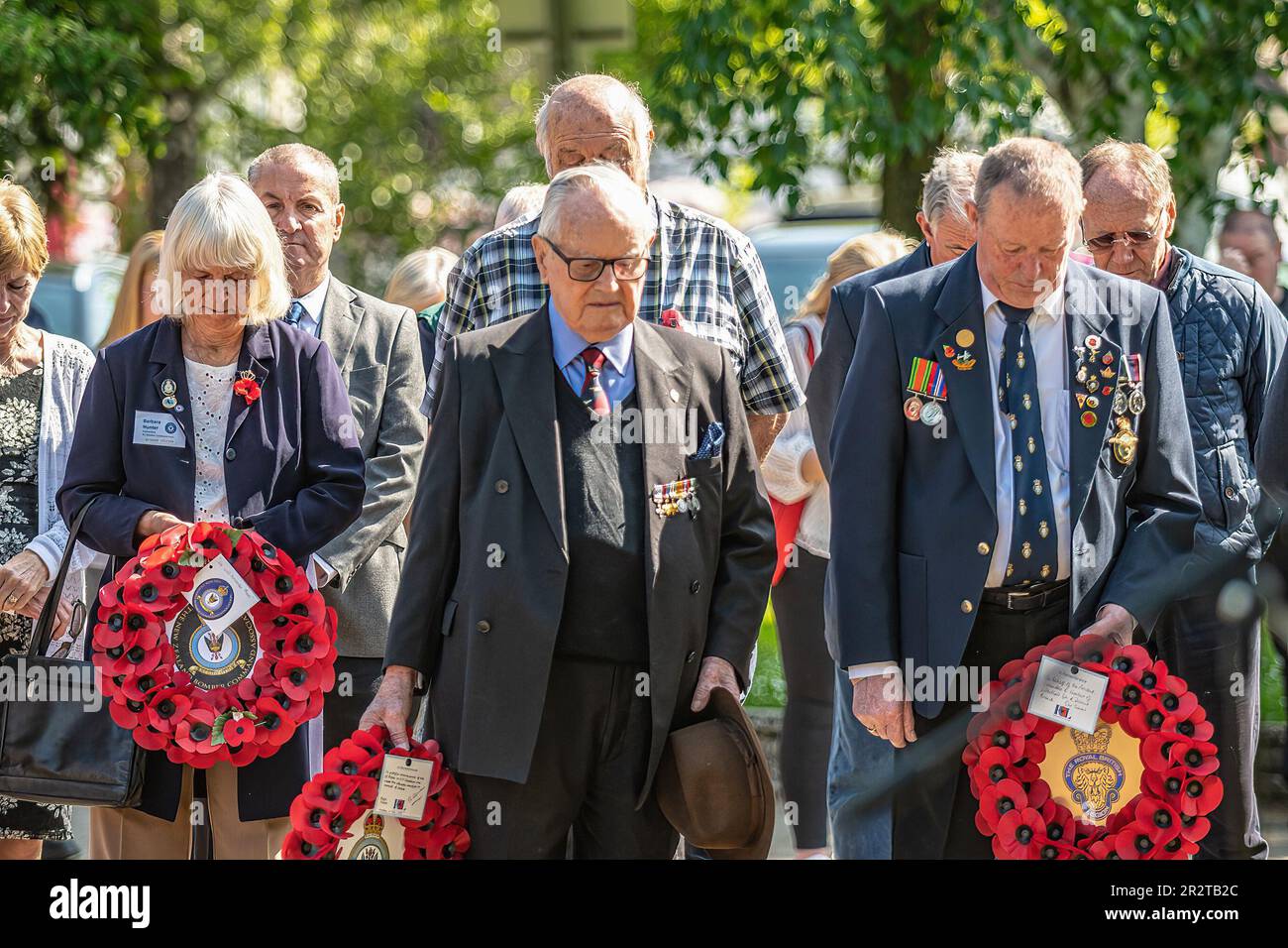 Colin bell pilote de la seconde guerre mondiale Banque de photographies ...