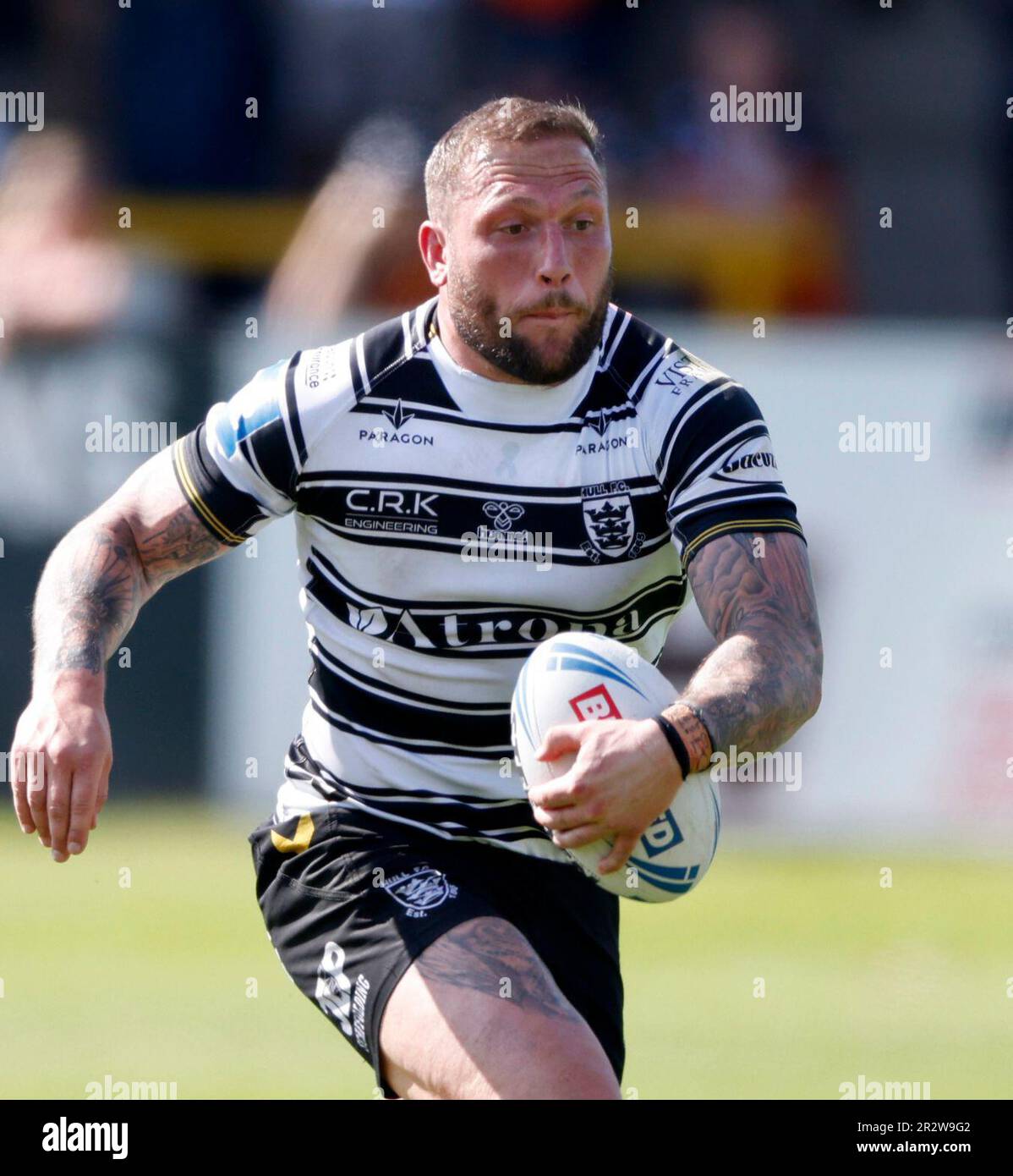 Josh Griffin du FC Hull lors du match de la coupe du défi Betfred Super ...