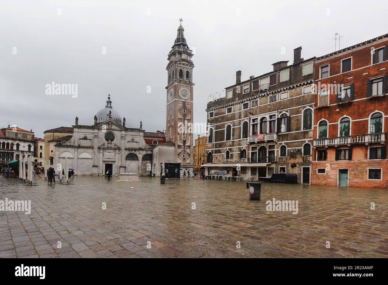 Vide Campo Santa Maria la Formosa place à Venise, Italie.Mai 2023 ...