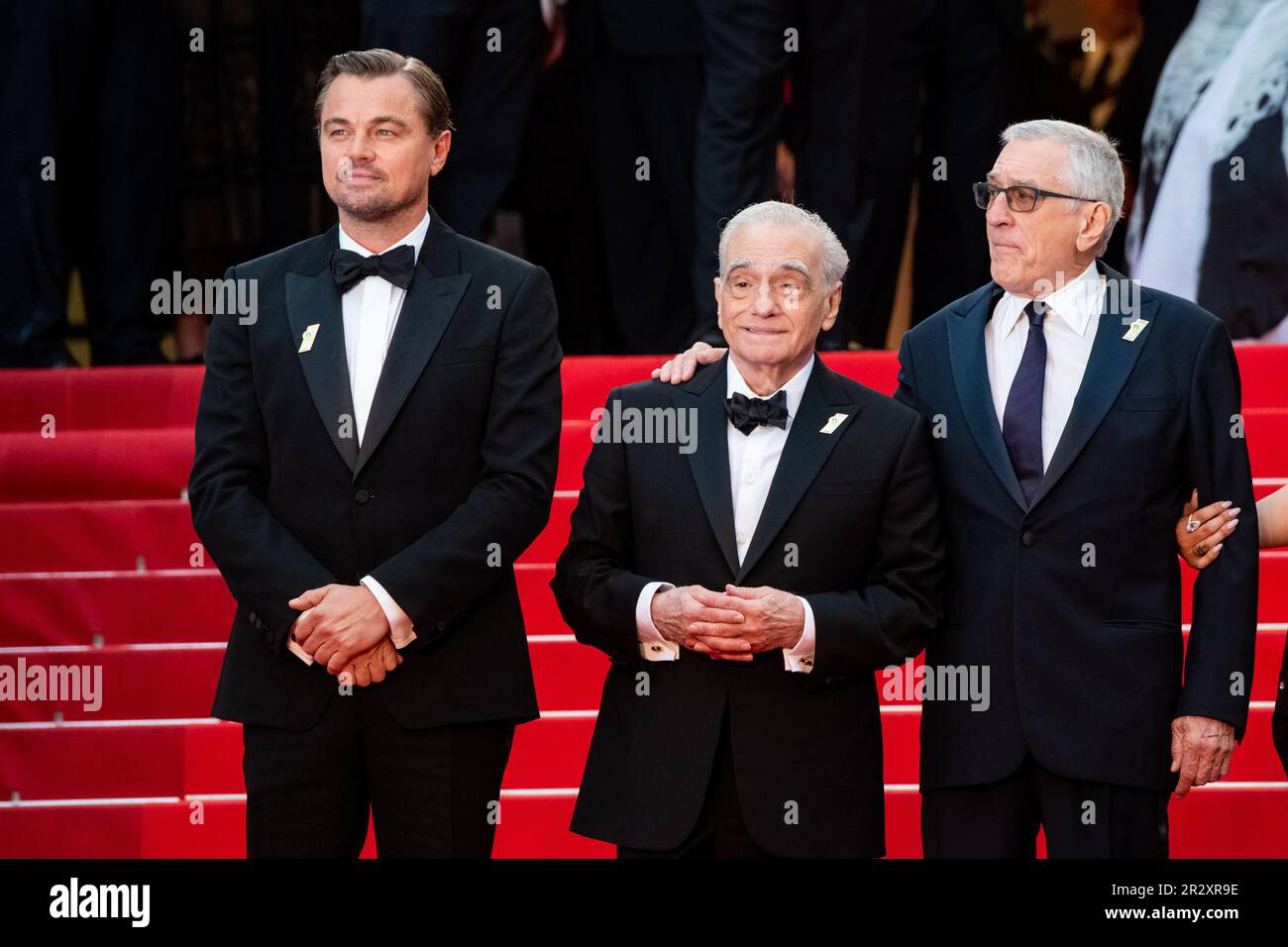 Italie. 20th mai 2023. Leonardo di Caprio, Martin Scorsese, Robert de ...