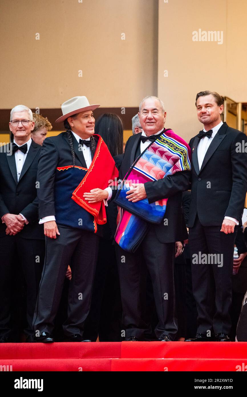 Italie. 20th mai 2023. Tim Cook, invité, invité, Leonardo di Caprio ...