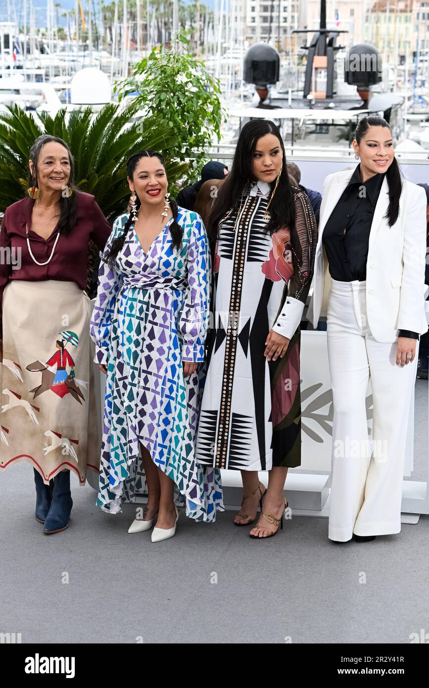 Italie. 21st mai 2023. Tantoo Cardinal, Jillian Dion, Janae Collins ...