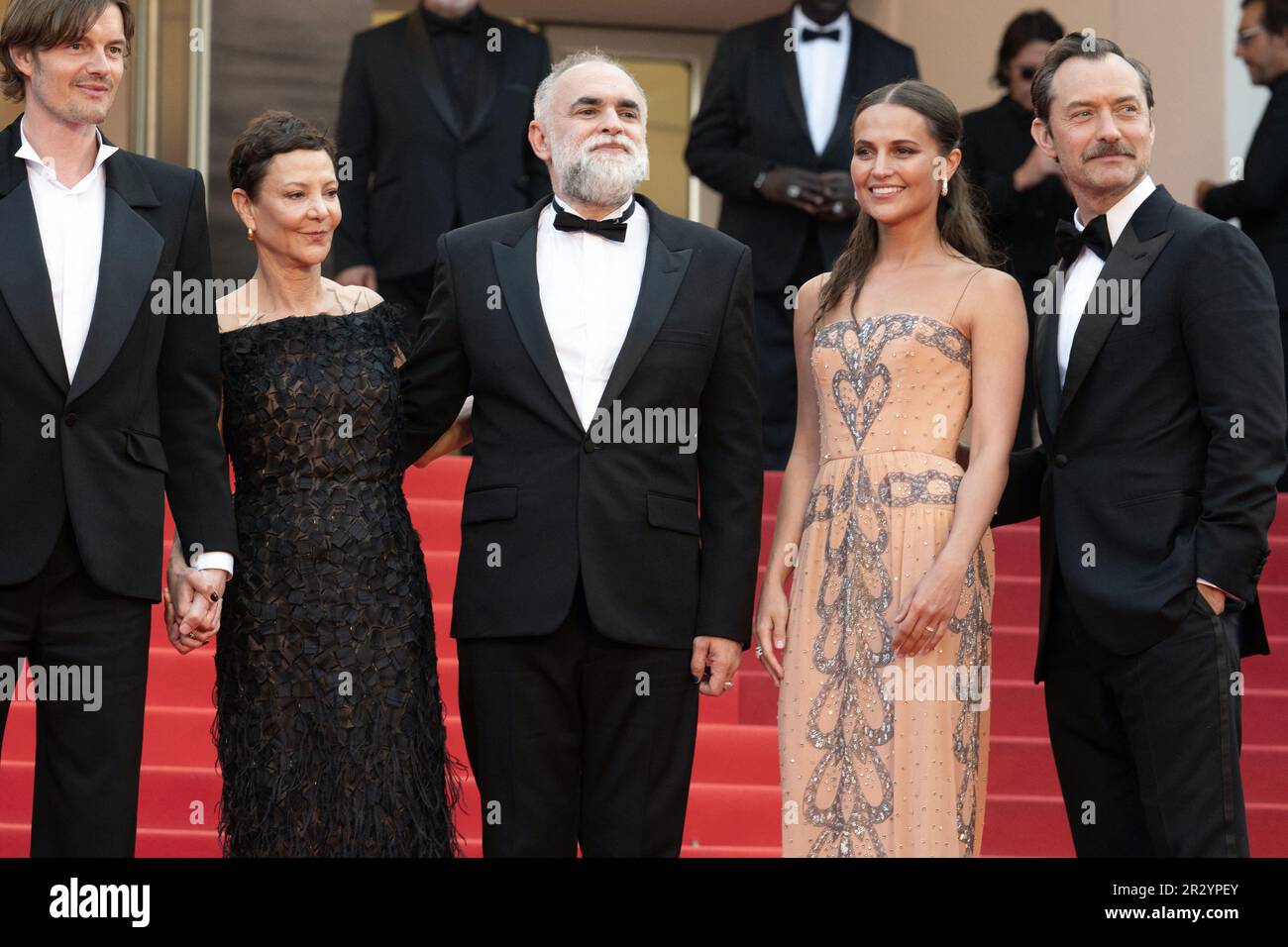 Cannes, France. 21st mai 2023. Sam Riley, Gabrielle Tana, le ...