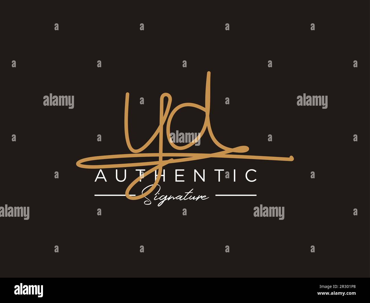 Yd signature Banque de photographies et d’images à haute résolution - Alamy