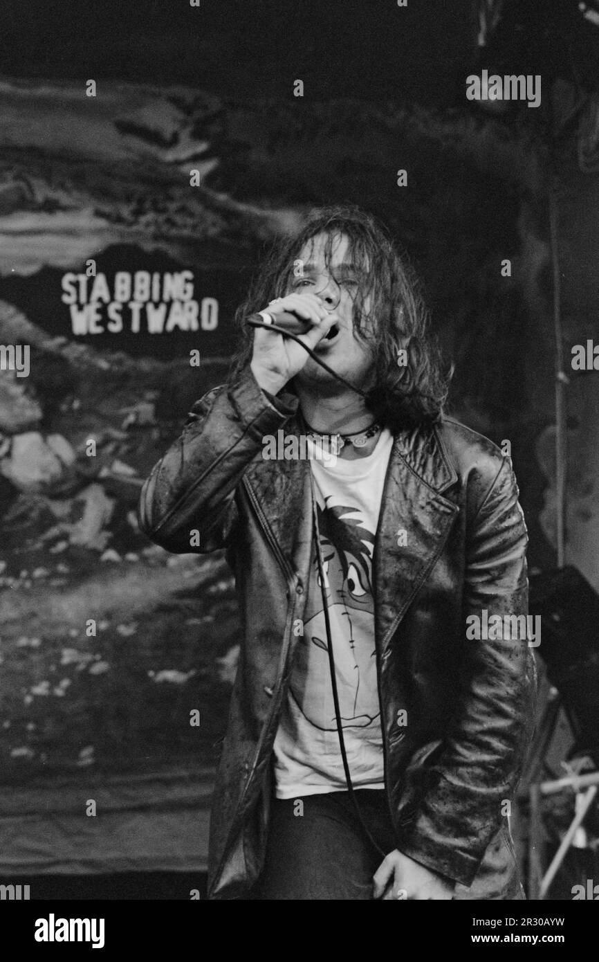 Reading, Royaume-Uni, 28 août 1994 : Christopher Hall, co-fondateur de ...