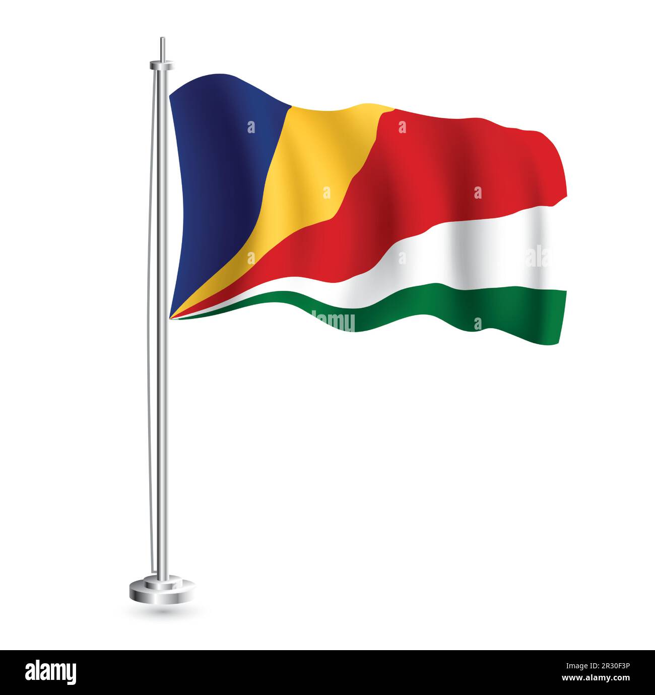 Drapeau des seychelles Banque de photographies et d’images à haute ...