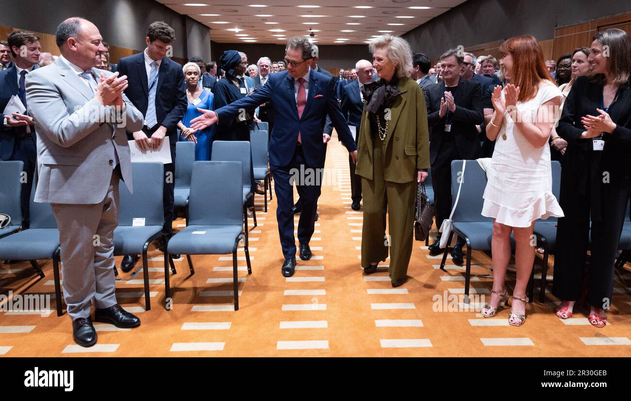 Dakar, Sénégal. 21st mai 2023. L'Ambassadeur de Belgique au Sénégal ...