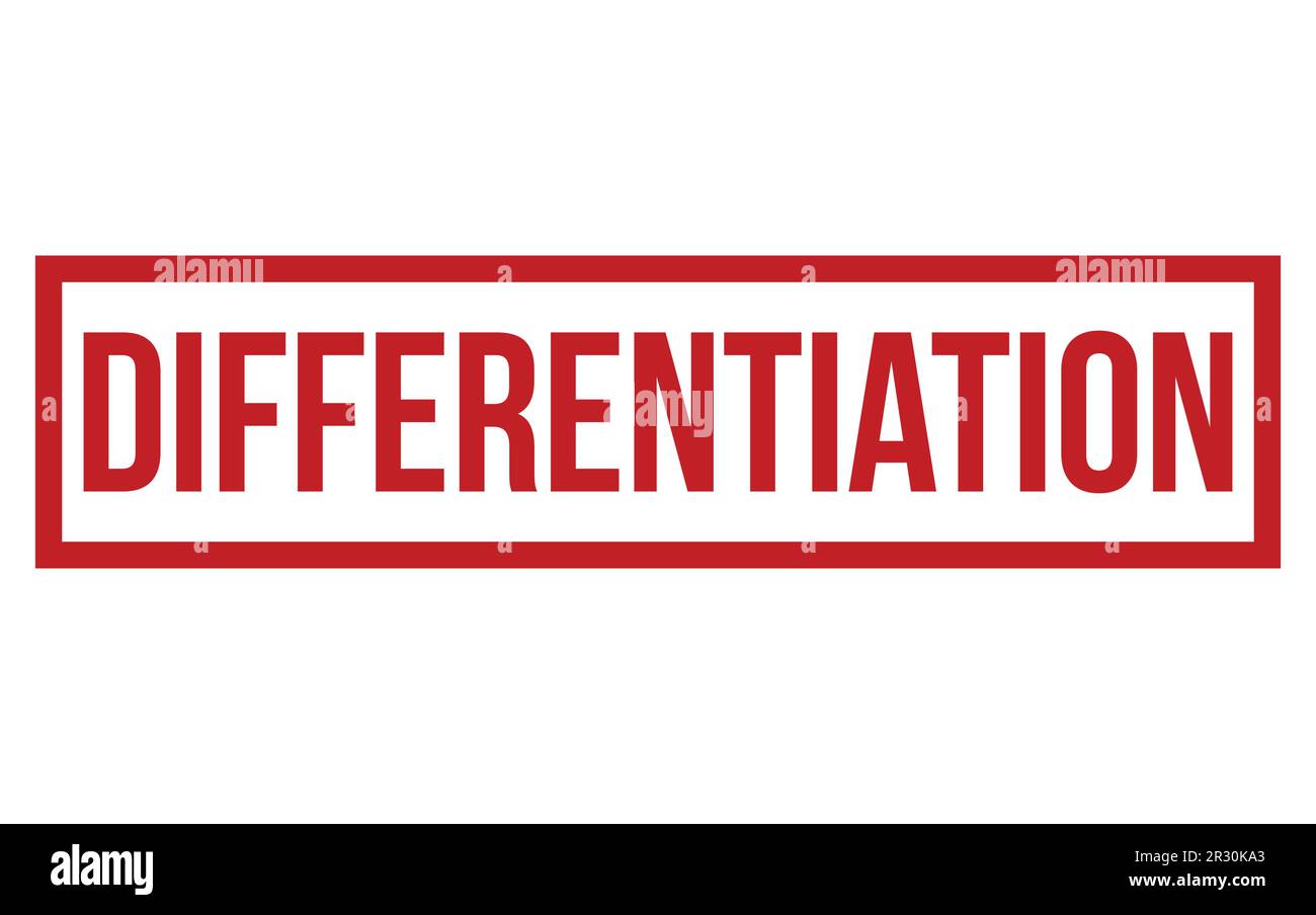 Differentiation vector vectors Banque de photographies et d’images à ...