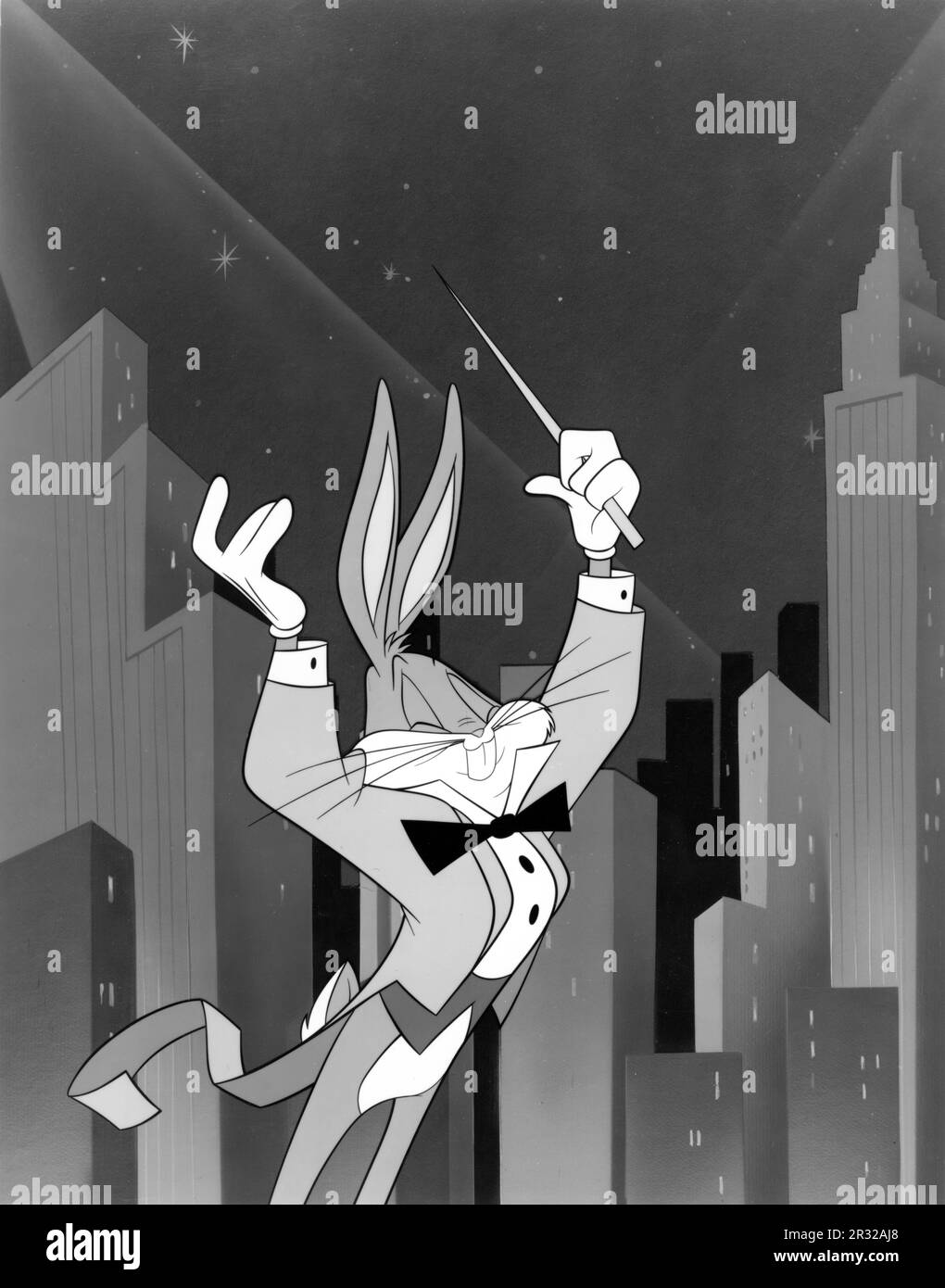 BUGS BUNNY dans le court dessin ANIMÉ BATON BUNNY 1959 réalisateurs ...