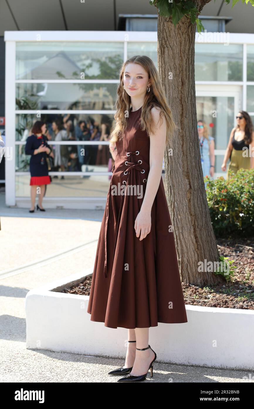 22 mai 2023, Cannes, Côte d'Azur, France: JUNIA REES participe au ...