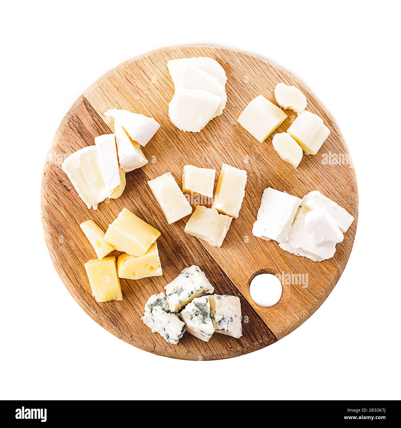 Types de fromages Banque d'images détourées - Alamy