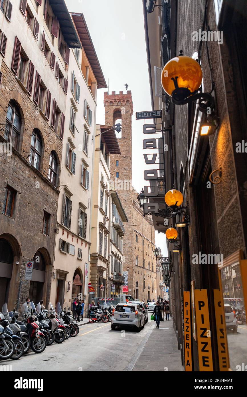 Florence, Italie - 6 avril 2022: Le Palazzo del Bargello, Museo ...