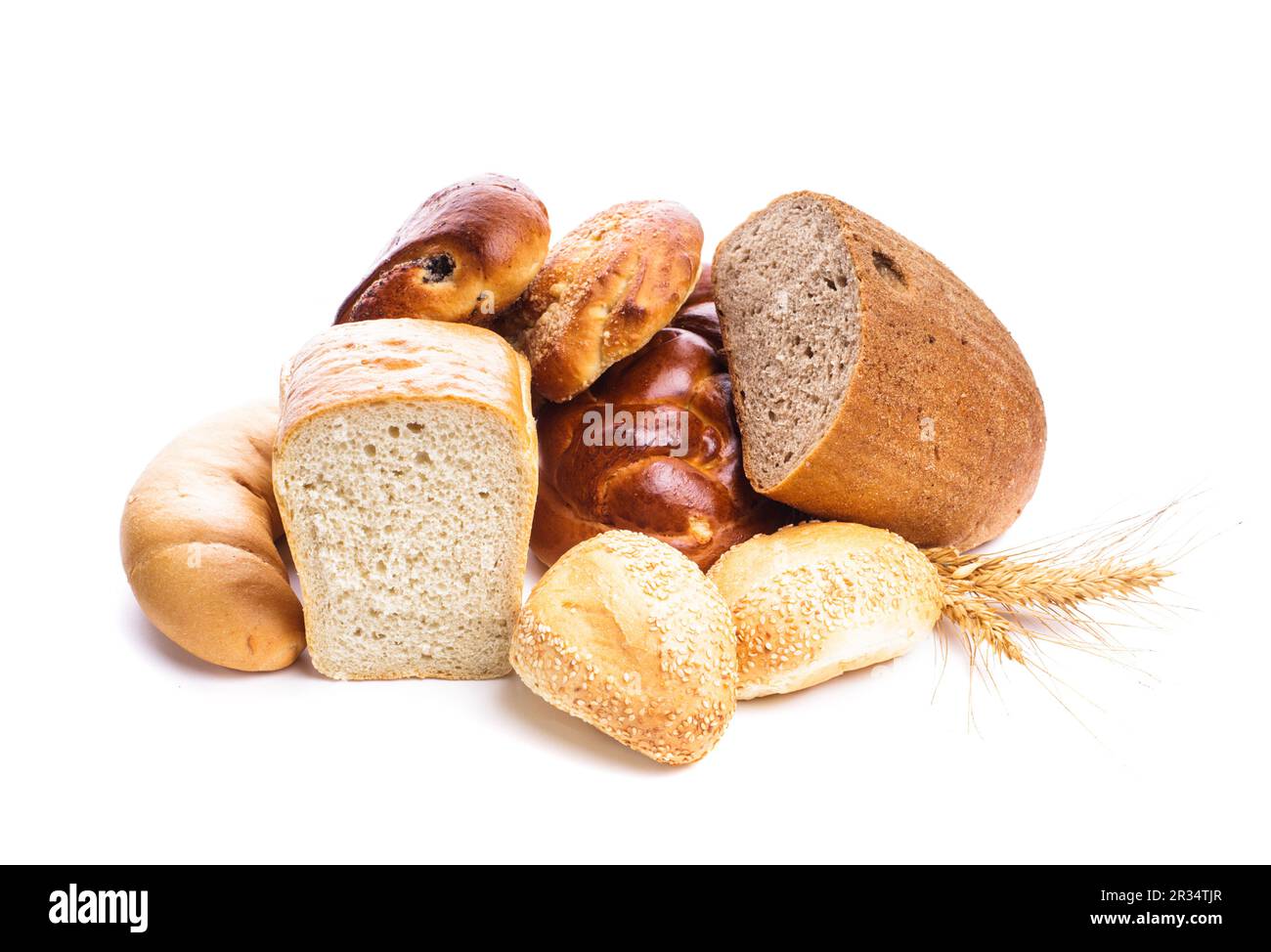 Sortes de pain Banque d'images détourées - Alamy