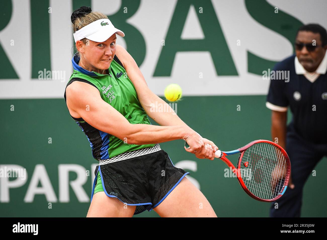 Fiona FERRO de France pendant la première journée de qualification de ...