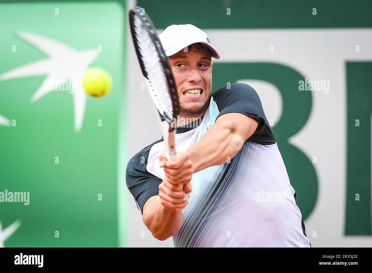 Filip MISOLIC d'Autriche pendant la première journée de qualification ...