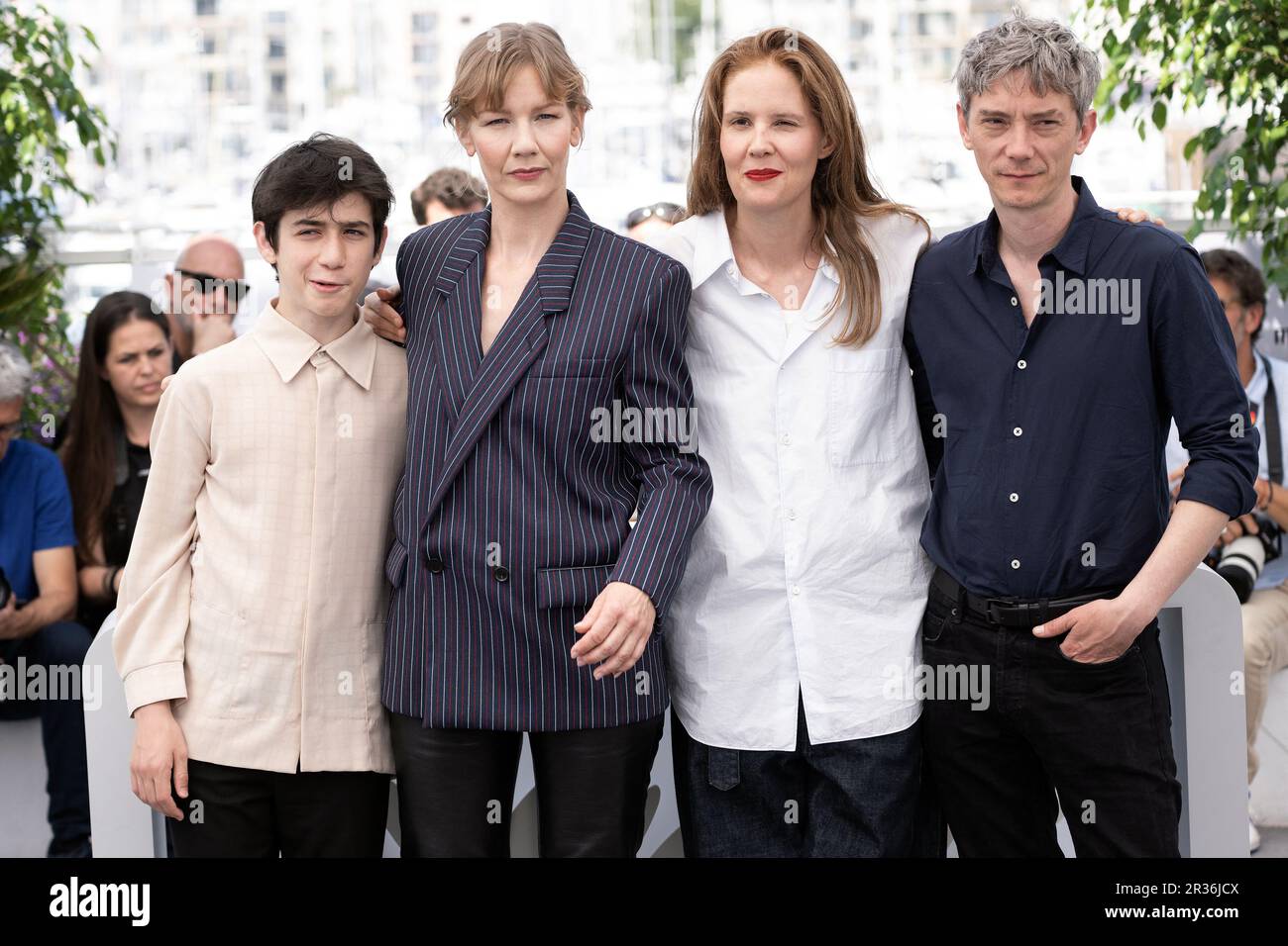 Cannes, France. 23rd mai 2023. Milo Machado Graner, Sandra Hueller ...