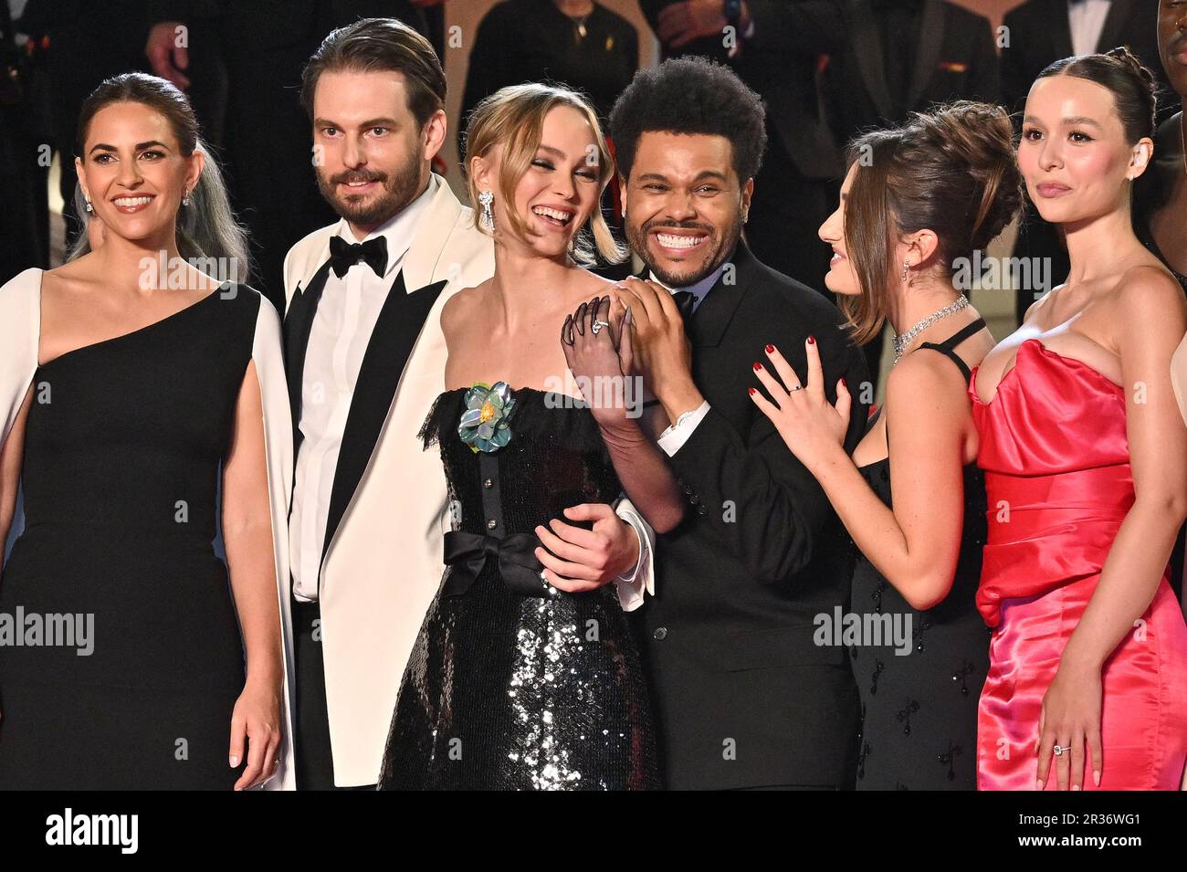 Lily rose depp et abel Banque de photographies et d’images à haute ...