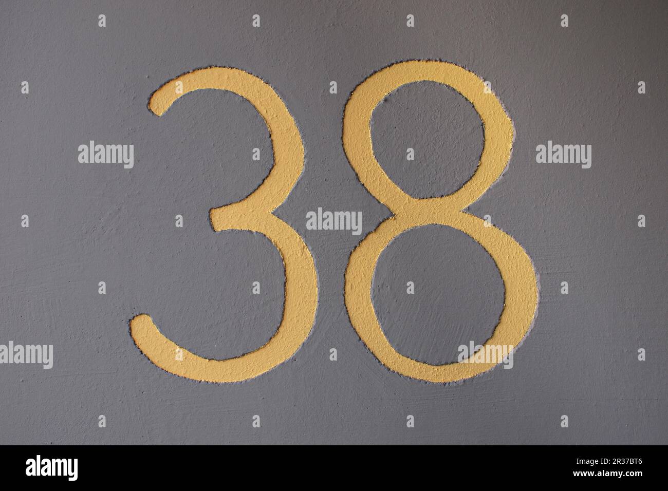 38 numero Banque de photographies et d’images à haute résolution - Alamy