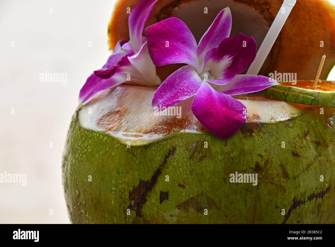 Fleurs de coco Banque de photographies et d’images à haute résolution ...