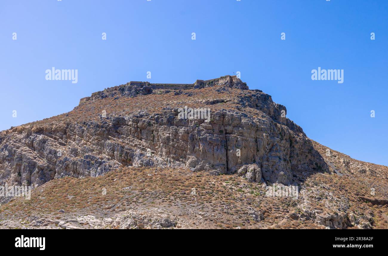 Gramvousa fortress Banque de photographies et d’images à haute ...