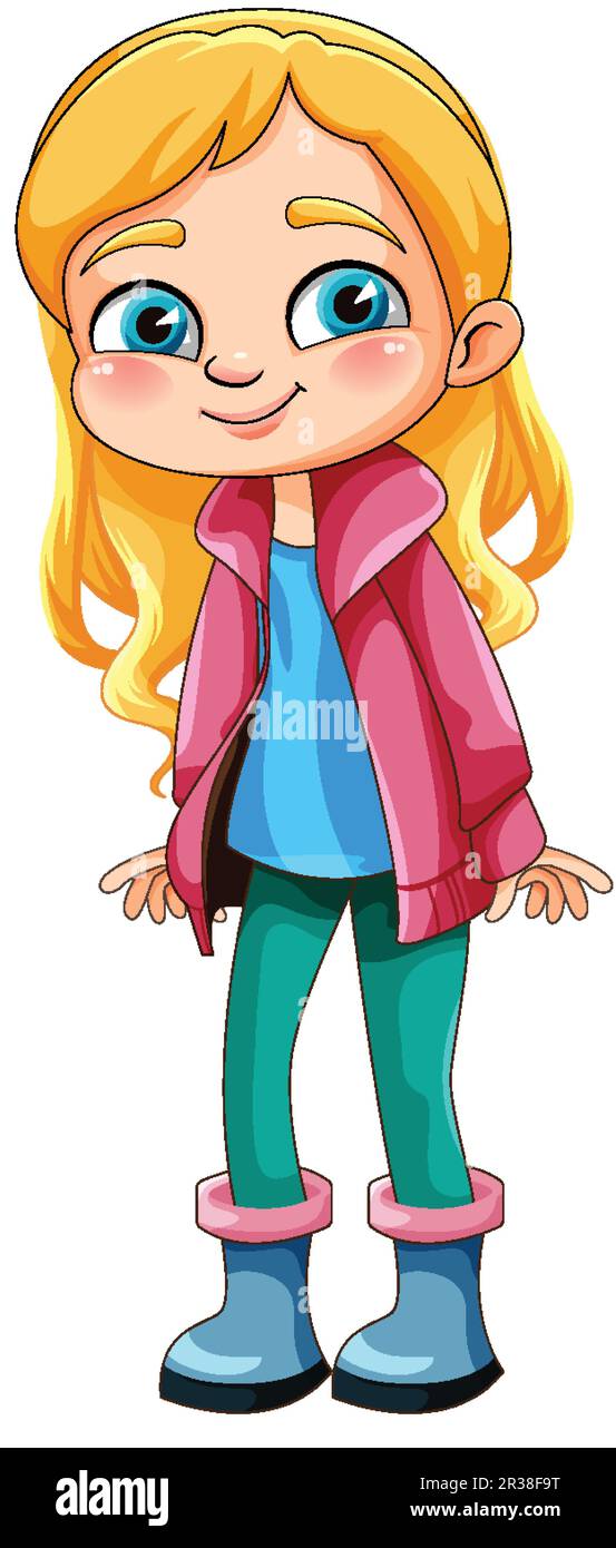 Dessin Animé D'une Fille