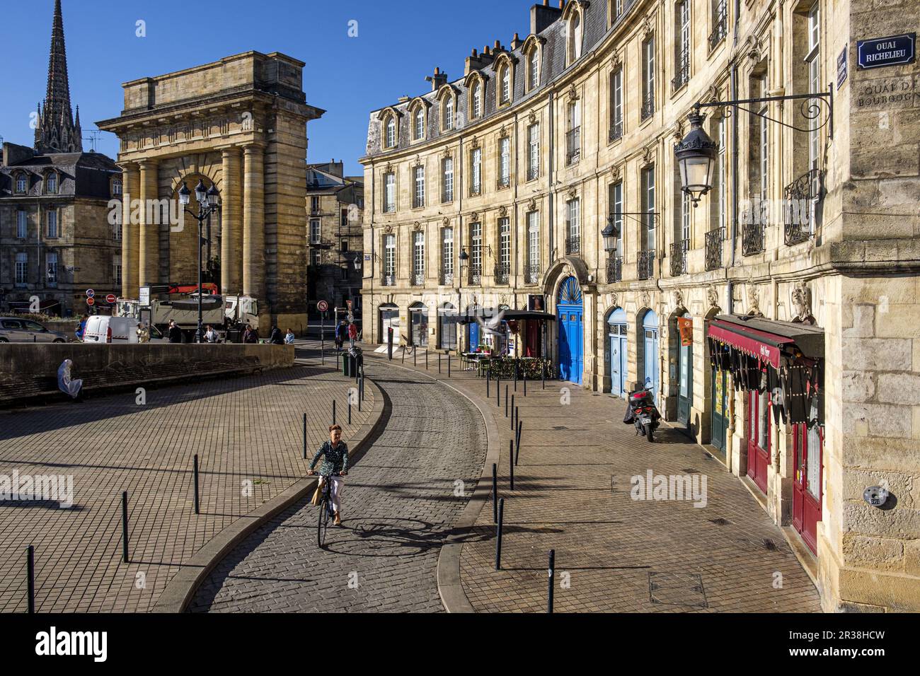 Sur les quais bordeaux Banque de photographies et d’images à haute ...