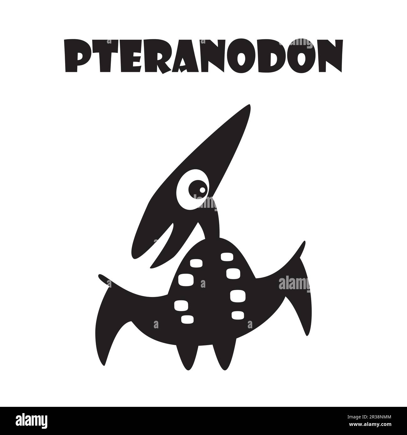 Dinosaur pteranodon silhouette Banque de photographies et d’images à haute résolution - Alamy