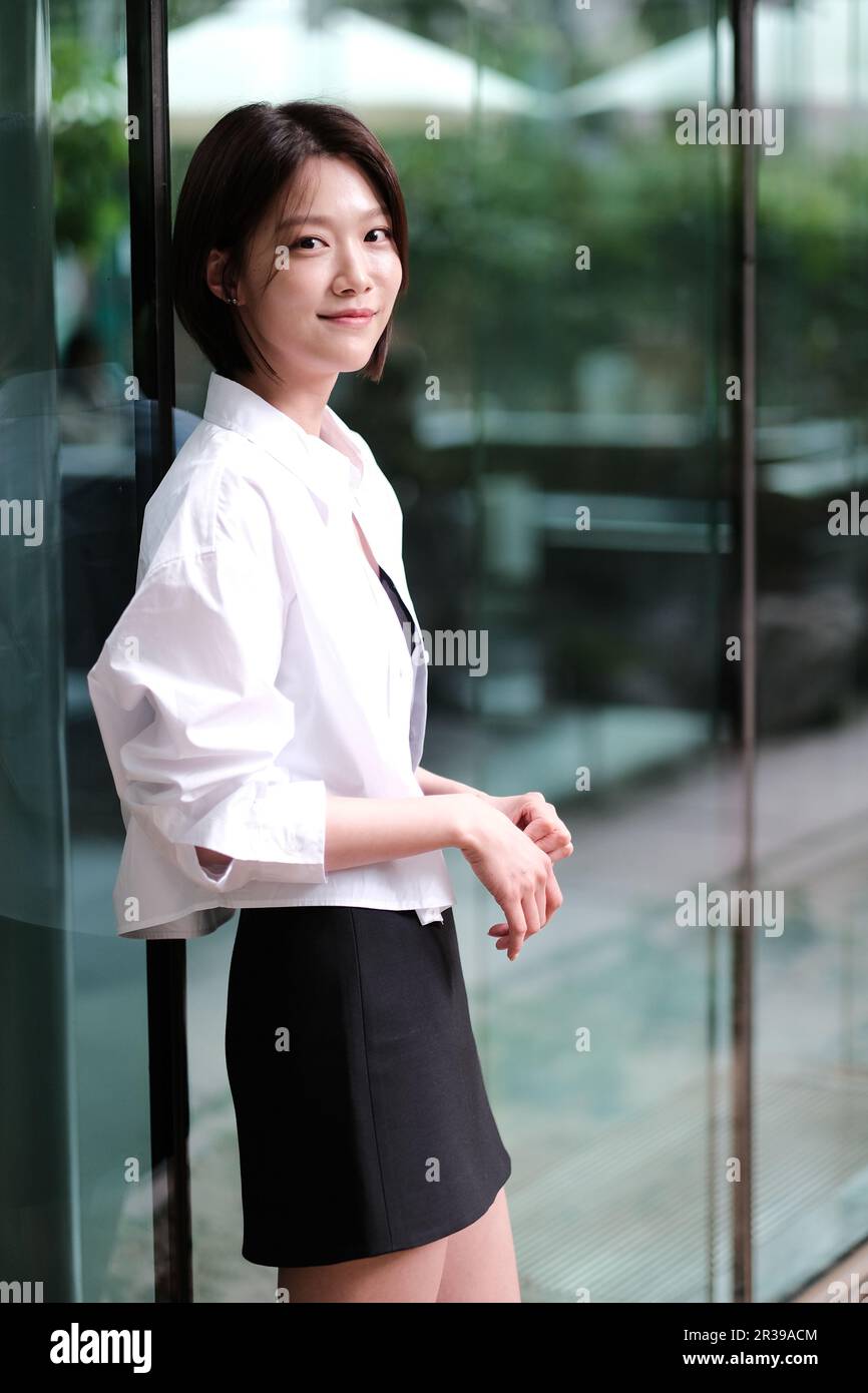 23rd mai 2023. L'actrice sud-coréenne Lee Joo-woo l'actrice sud ...