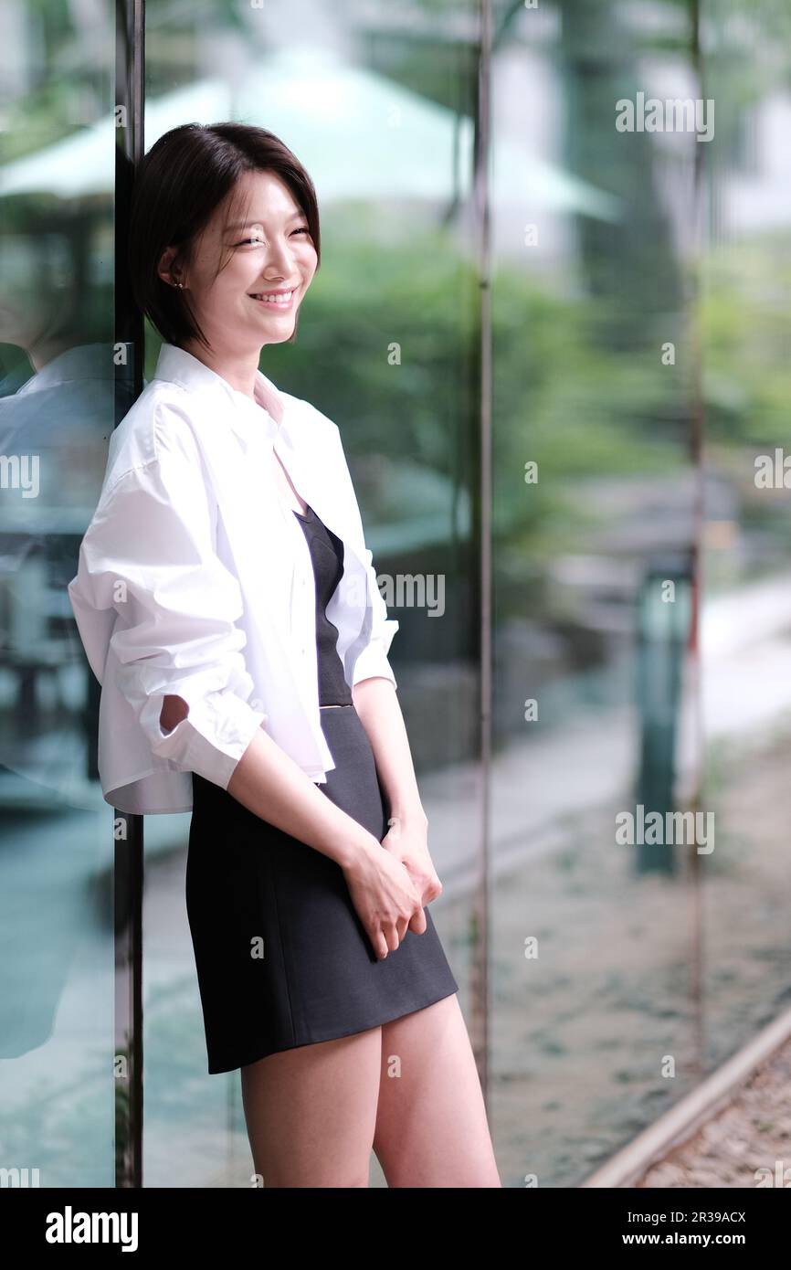 23rd mai 2023. L'actrice sud-coréenne Lee Joo-woo l'actrice sud ...